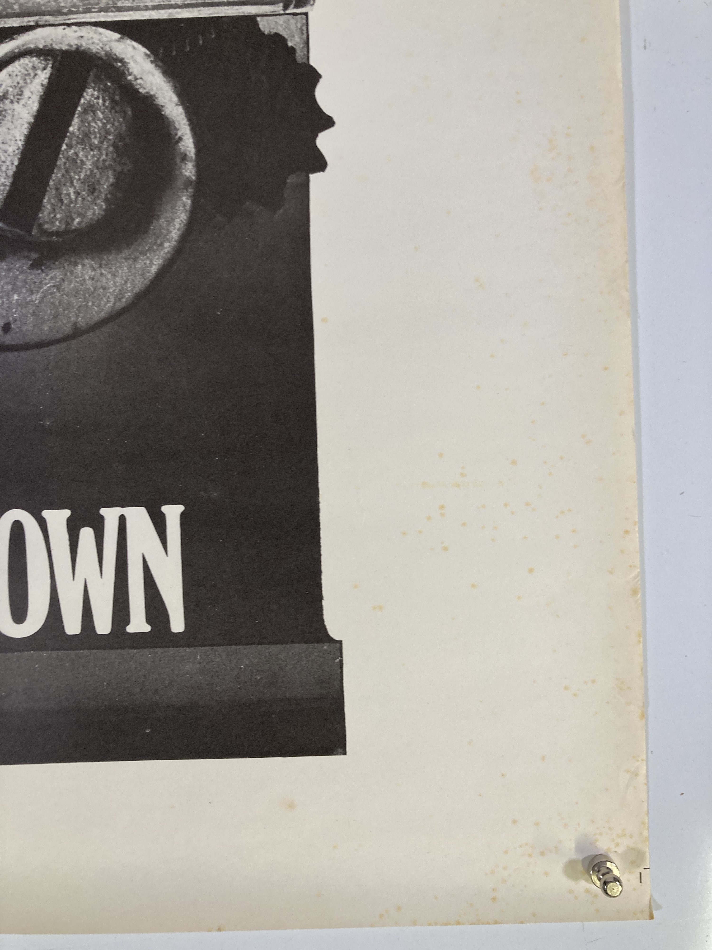 Lot 184 - SOFT MACHINE - 1970S POSTER DESIGN BY
