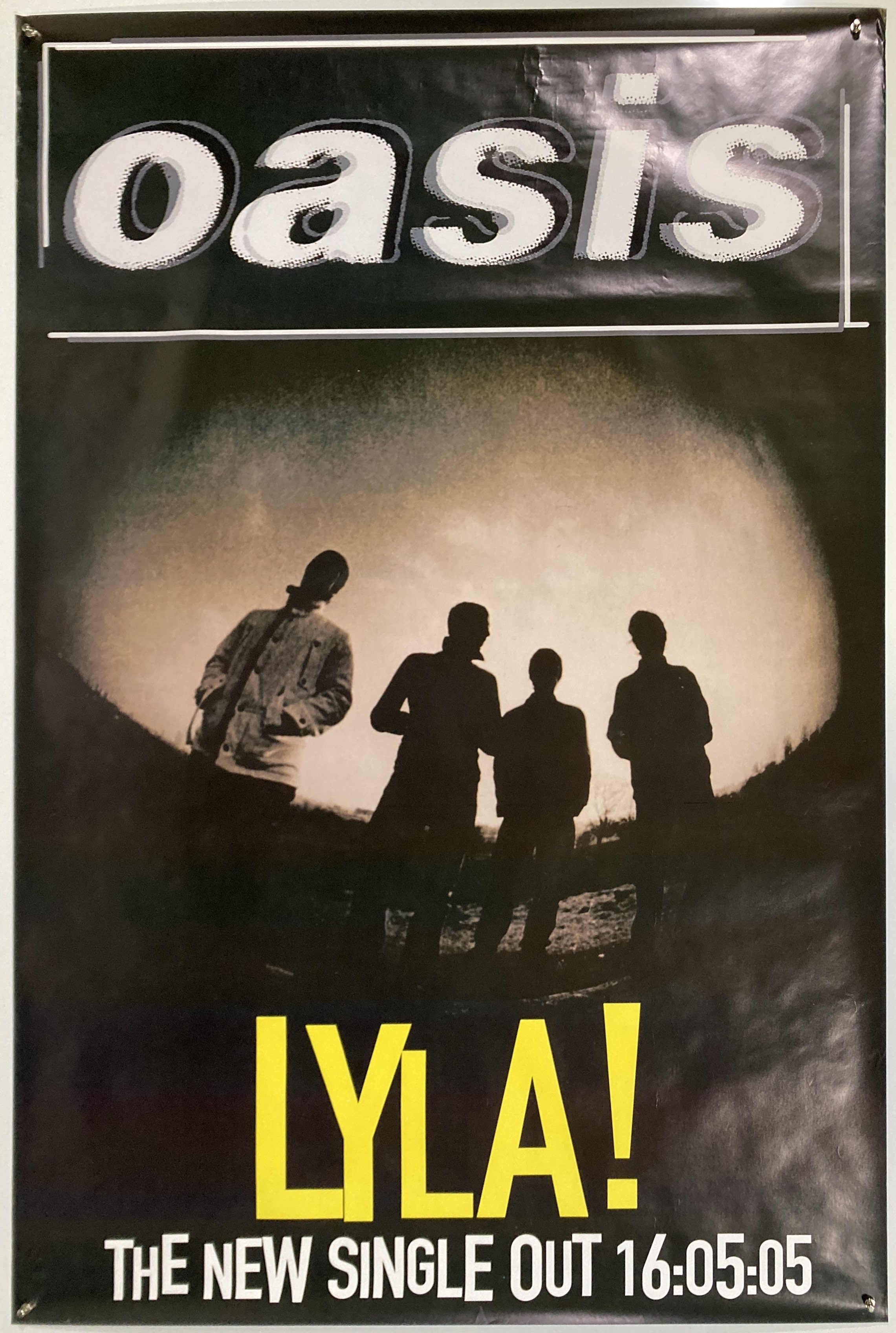 Lot 492 - OASIS BILLBOARD POSTERS.