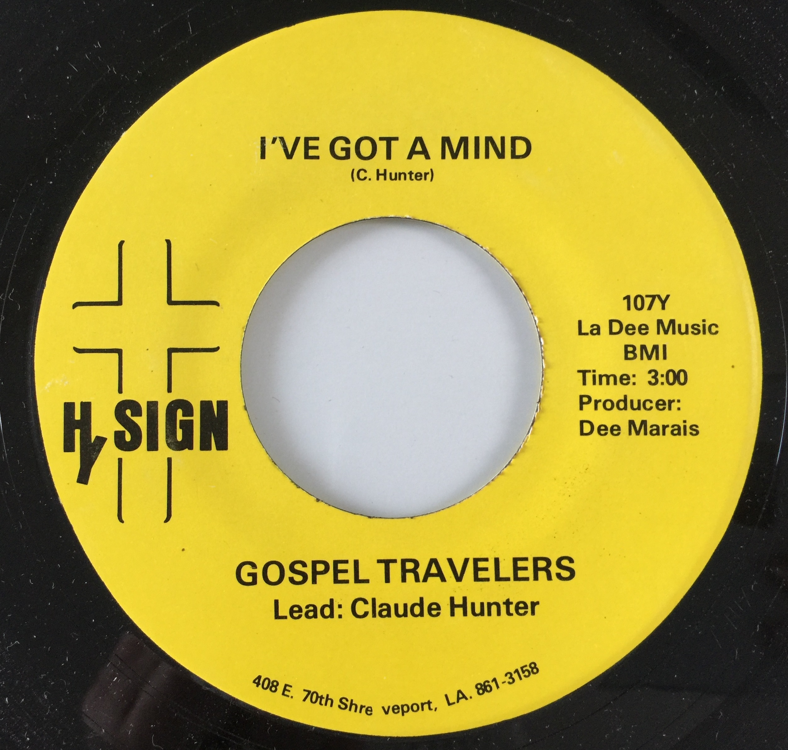 Lot 209 - GOSPEL TRAVELERS - JESUS IS WATCHING YOU / I'