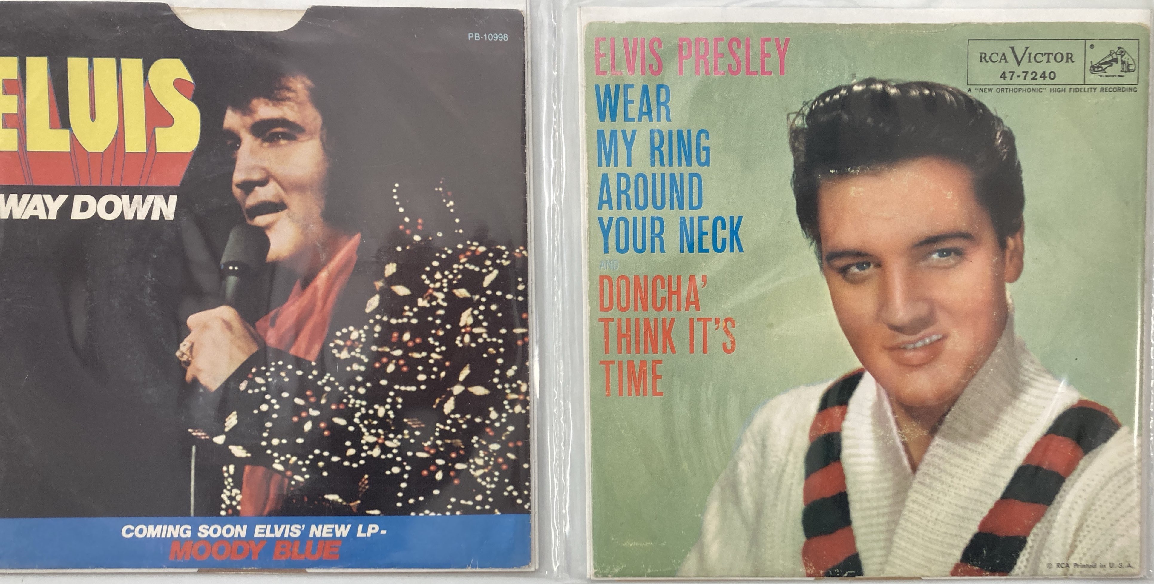 Lot 265 - ELVIS PRESLEY - 7" EPs PACK