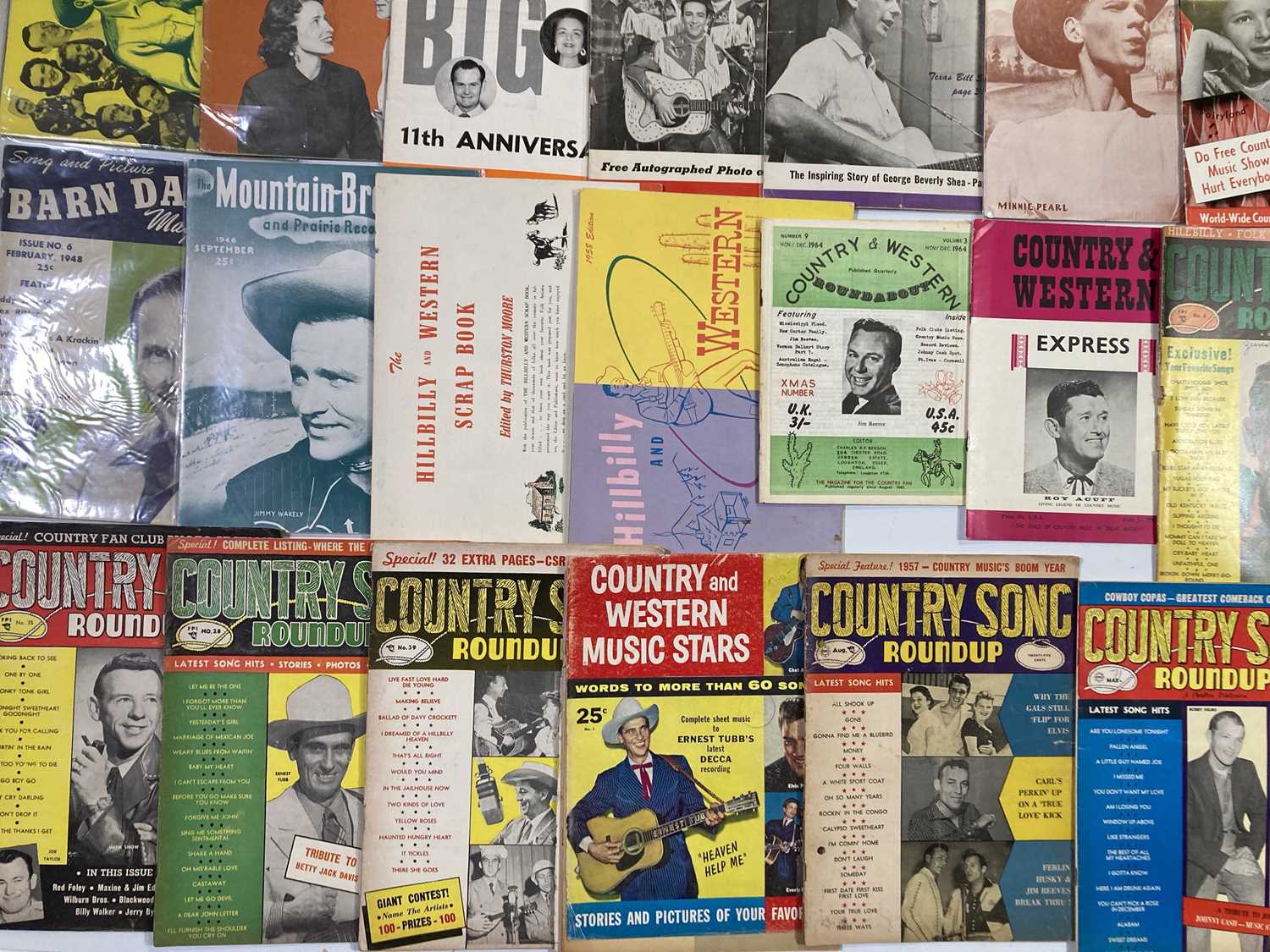 Lot 305 - COUNTRY & WESTERN - MAGAZINES / PROGRAMMES C