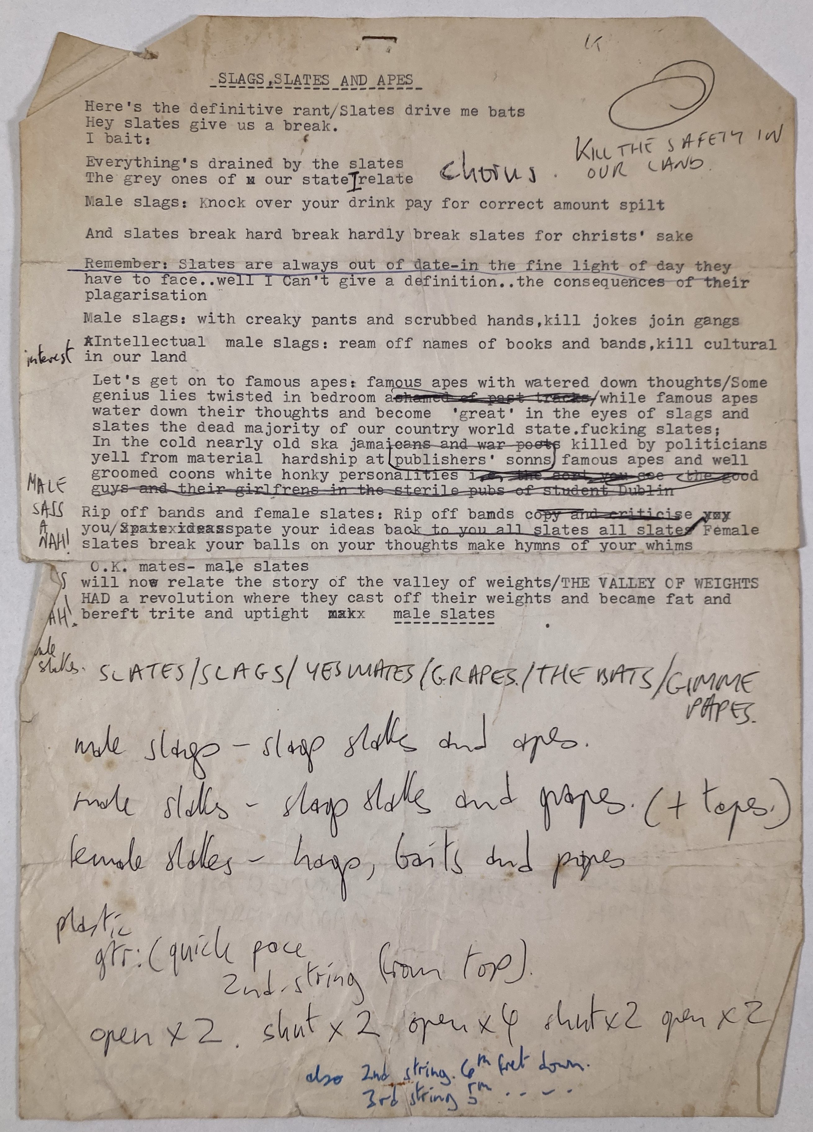Lot 442 - MARK E. SMITH / THE FALL - MARK E. SMITH