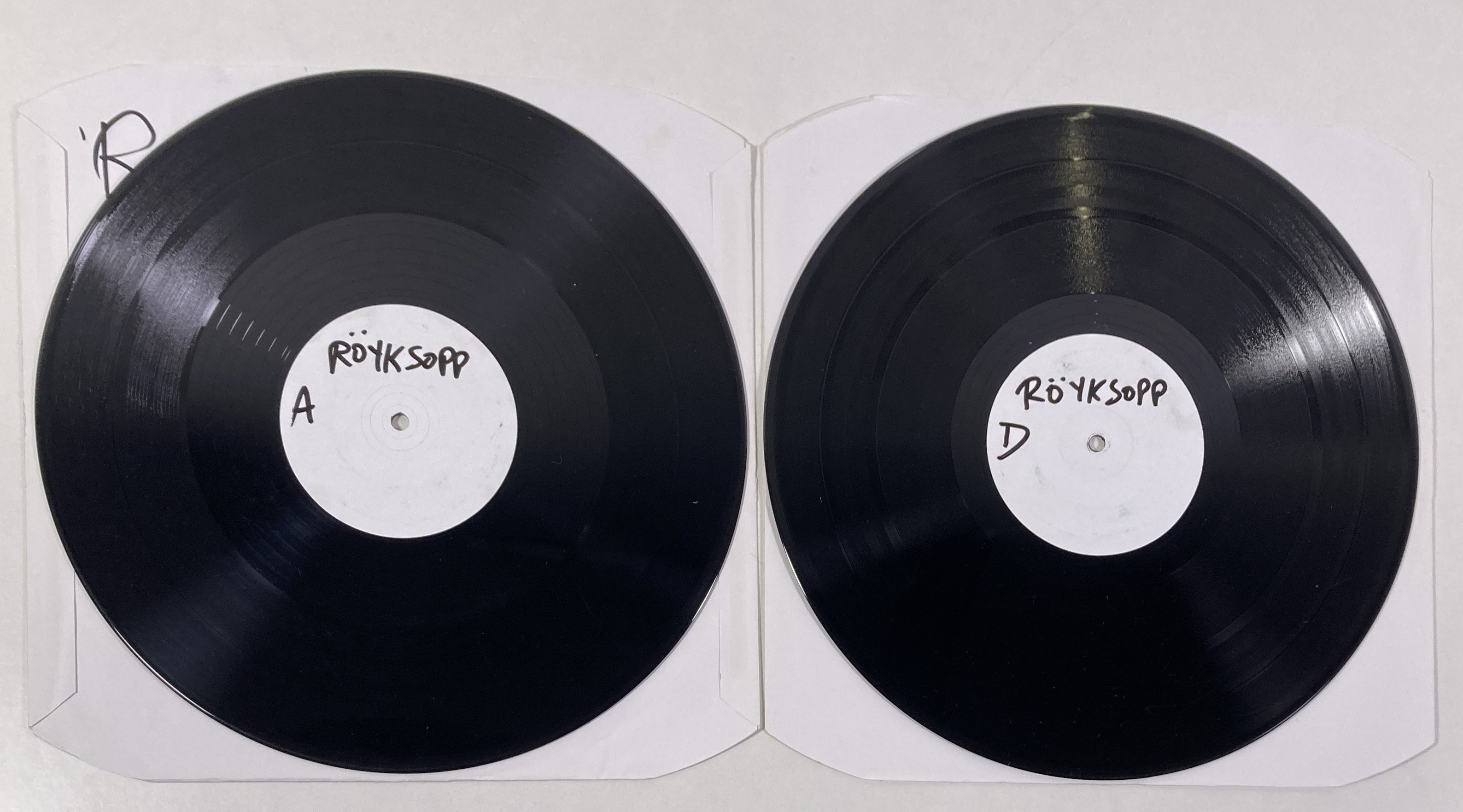 Lot 518 - BANKSY - ORIGINAL STENCILLED SLEEVE COPY OF