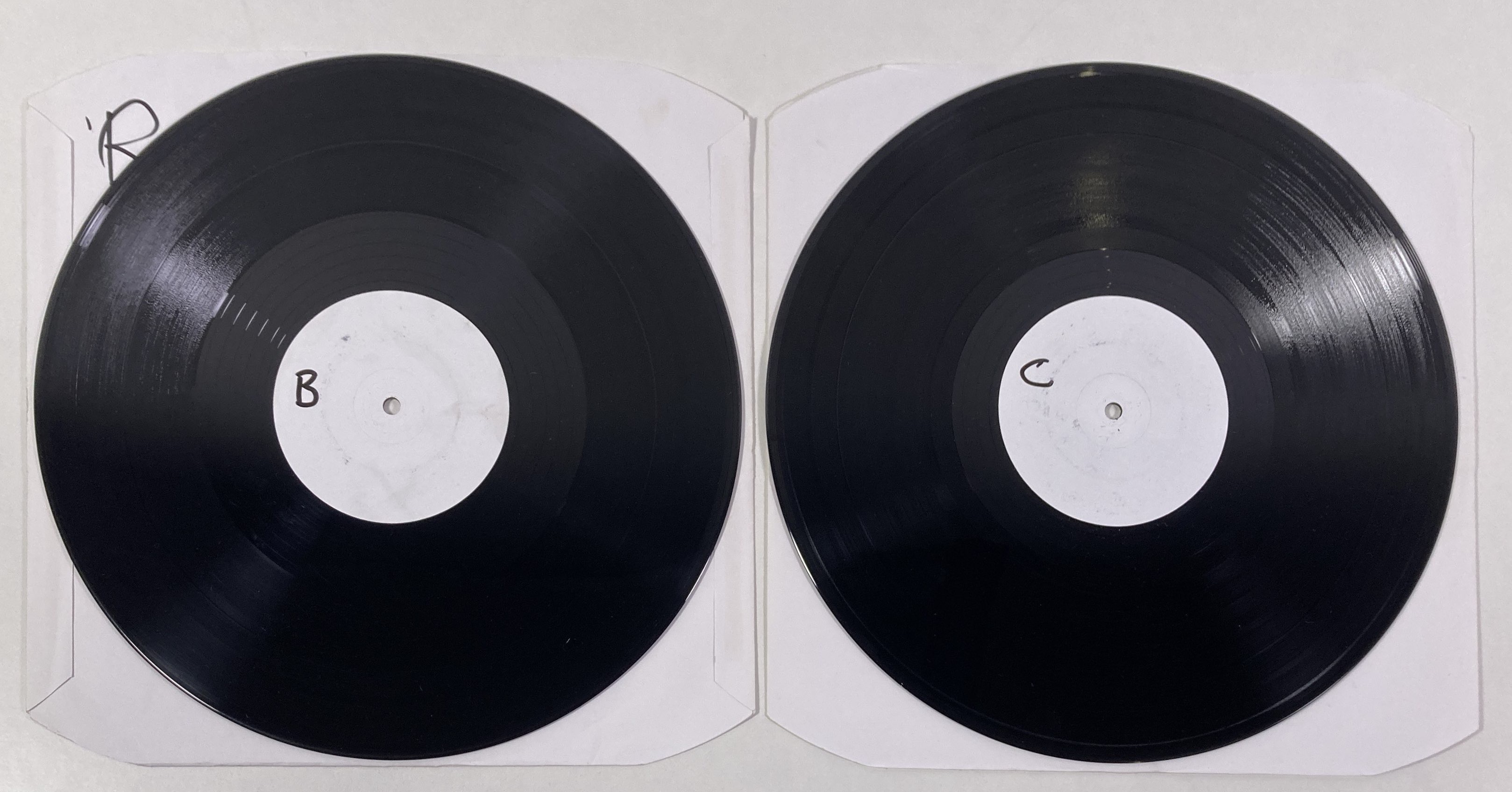 Lot 518 - BANKSY - ORIGINAL STENCILLED SLEEVE COPY OF