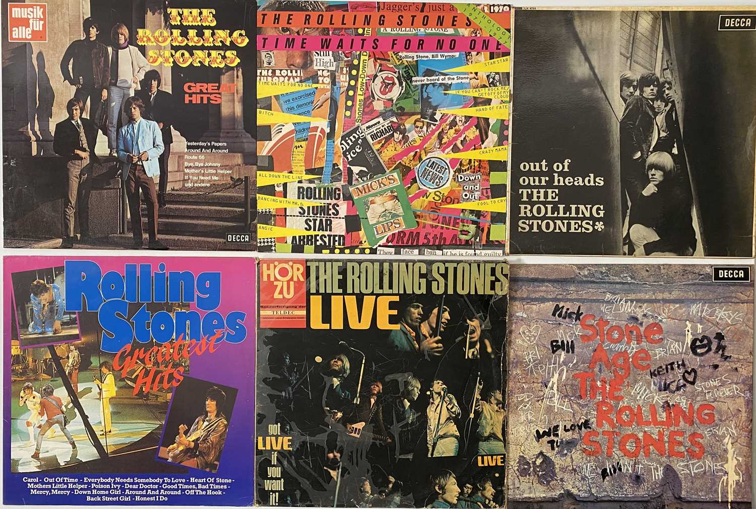 Lot 657 - THE ROLLING STONES - LP COLLECTION