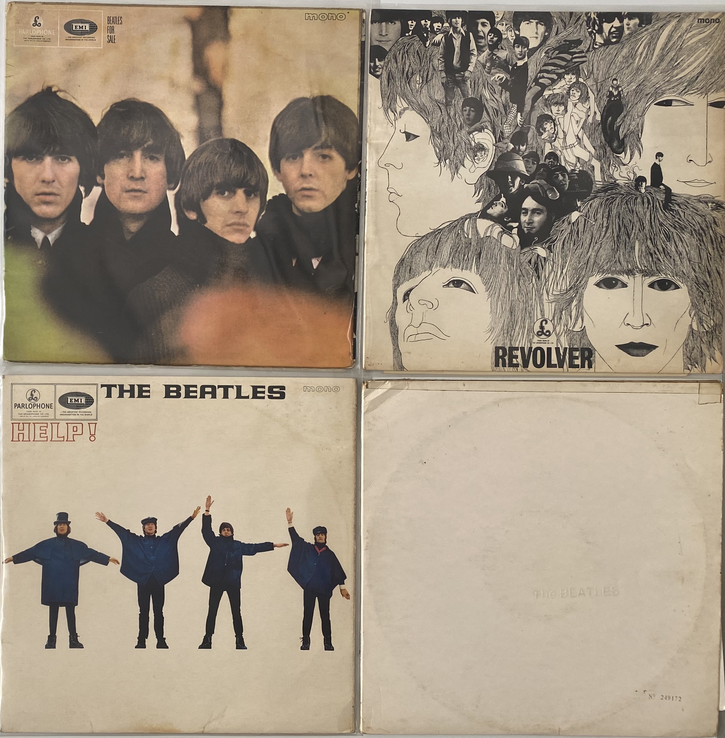 Lot 20 - THE BEATLES - UK STUDIO LPS (60s ORIGINAL/UK