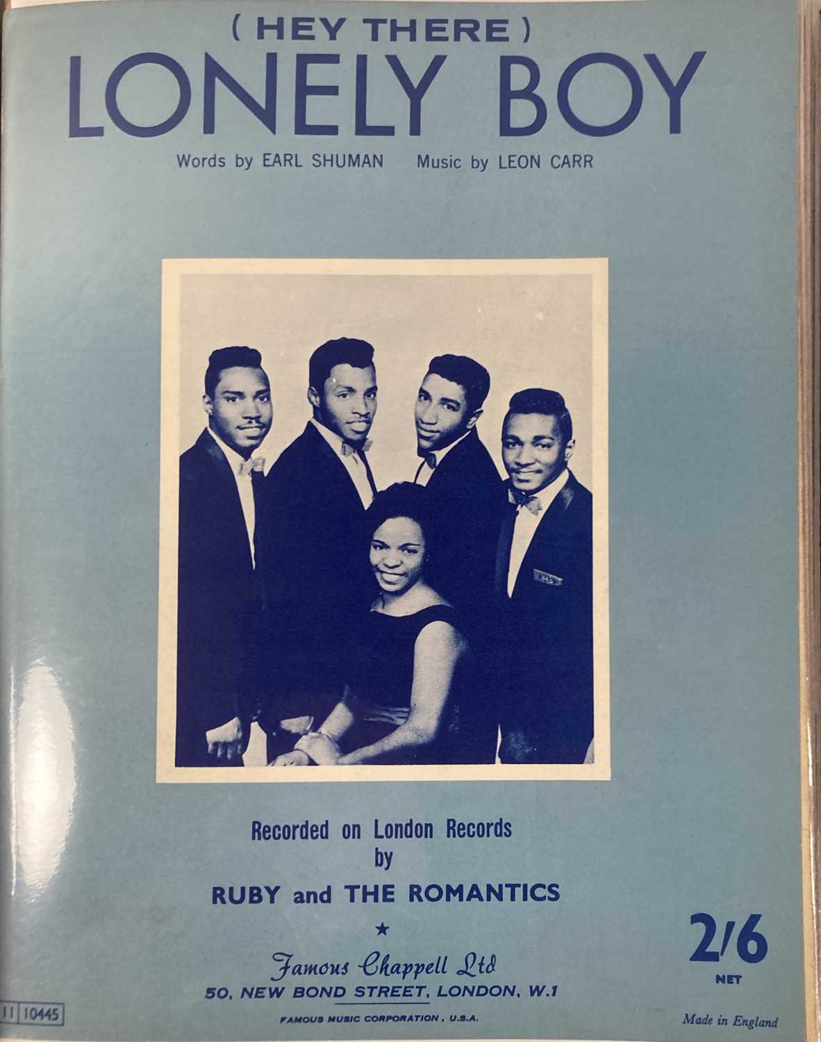 Lot 67 - SHEET MUSIC ARCHIVE - FEMALE STARS - 40s
