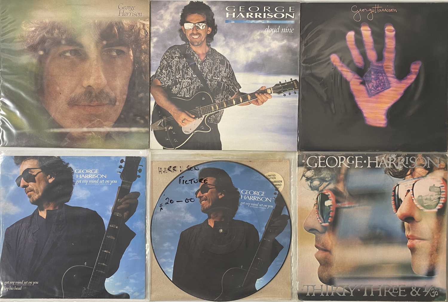 Lot 12 - GEORGE HARRISON AND RELATED - LP/ 12"