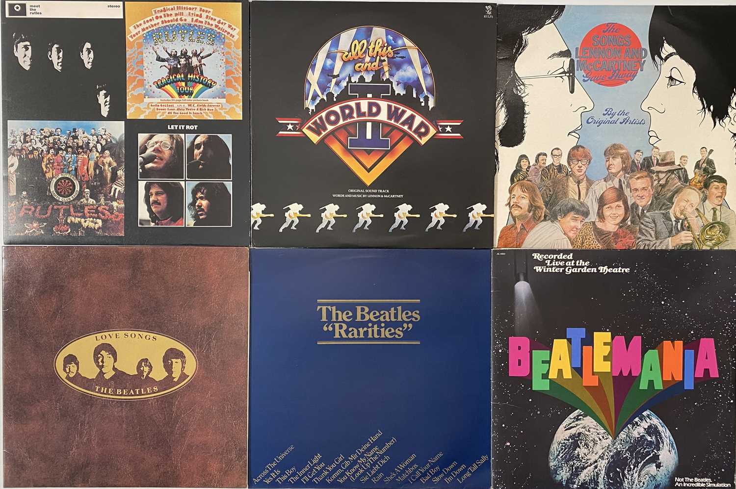 Lot 44 - THE BEATLES - COMPILATION LPs