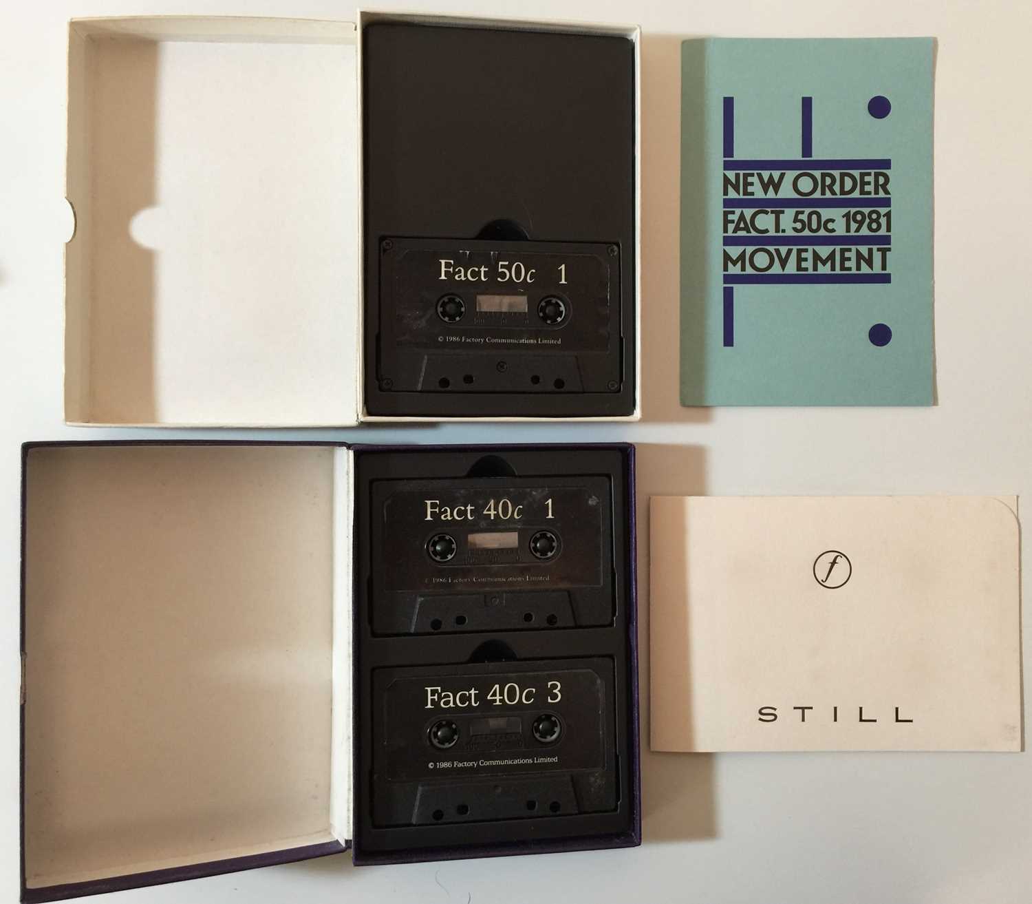 Lot 191 - Factory Cassette Box-Sets inc A Certain