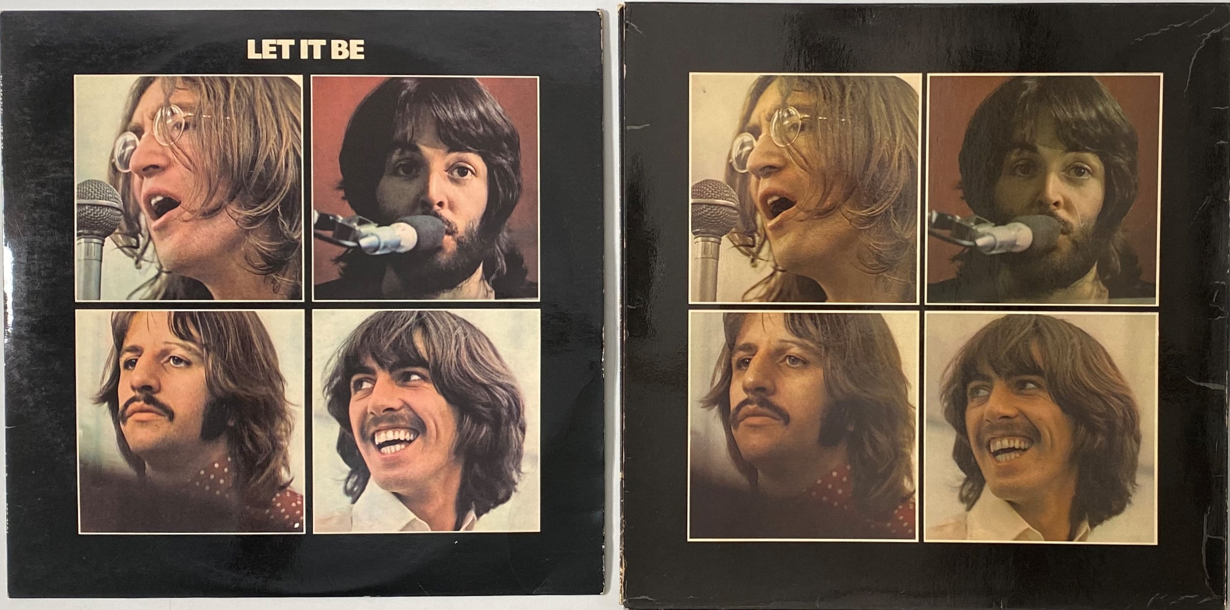 Lot 32 - THE BEATLES - LET IT BE BOX LP w/ BOOKLET