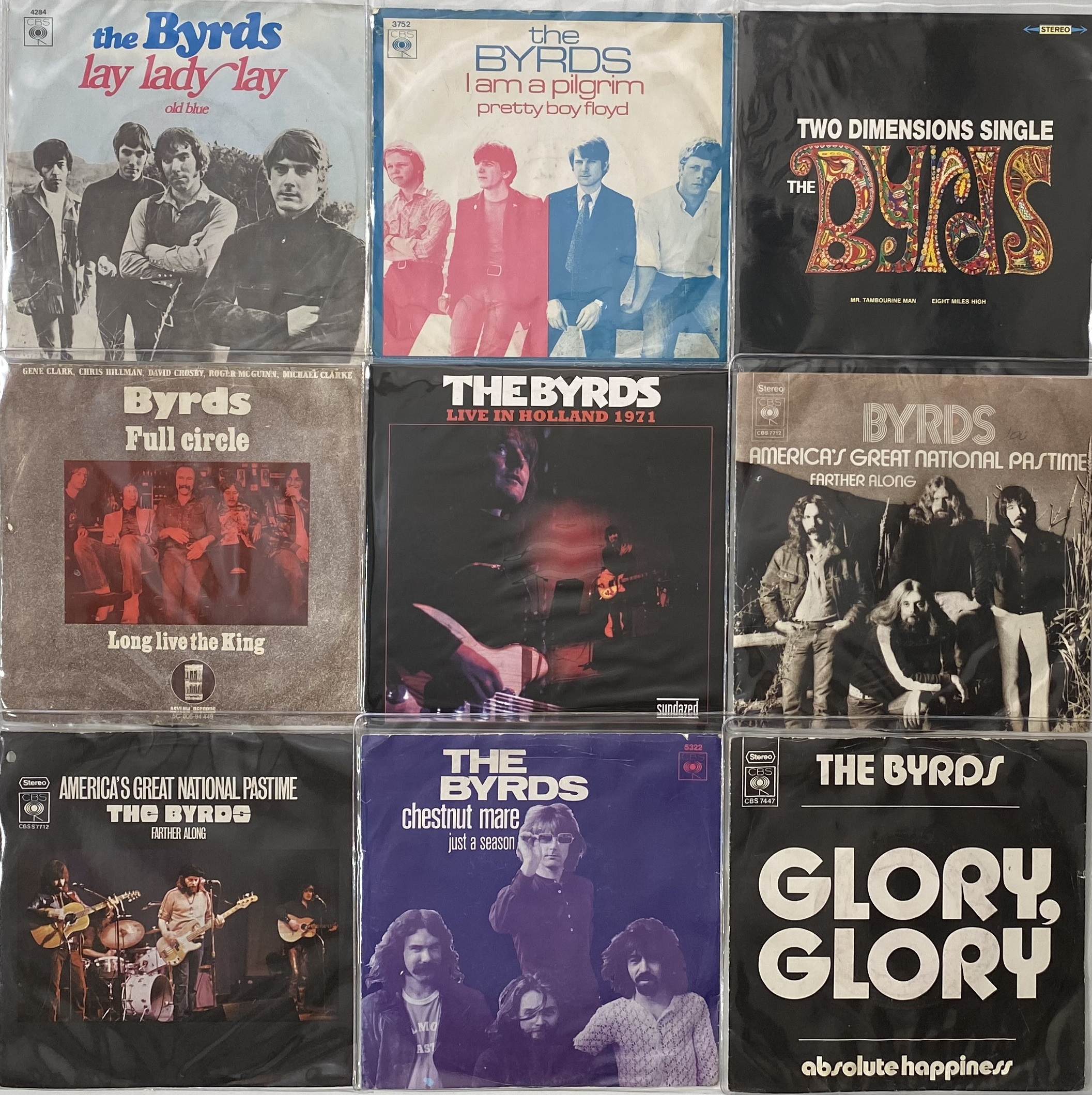 Lot 700 - THE BYRDS - 7" COLLECTION