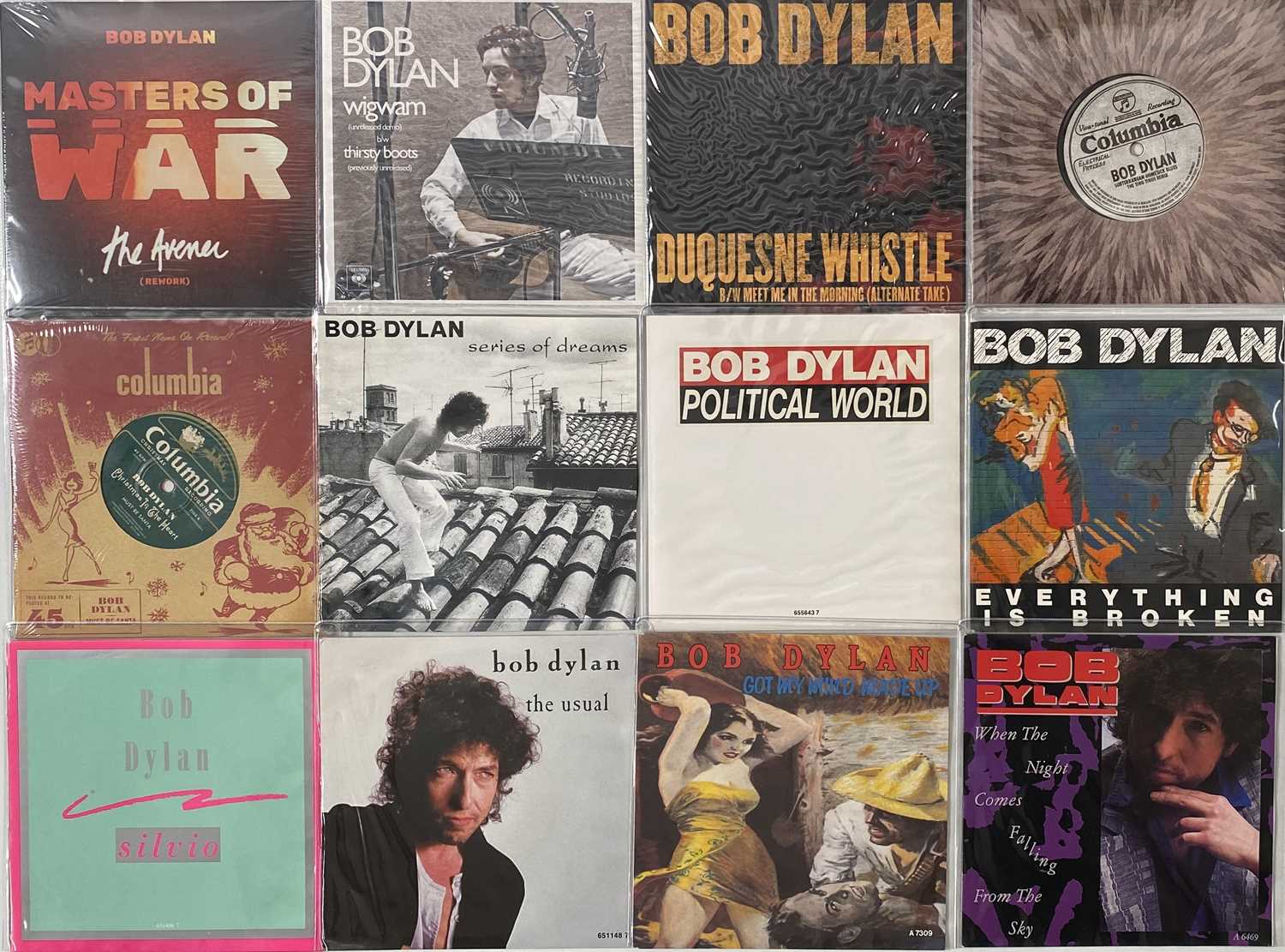 Lot 710 - BOB DYLAN - 7" ARCHIVE