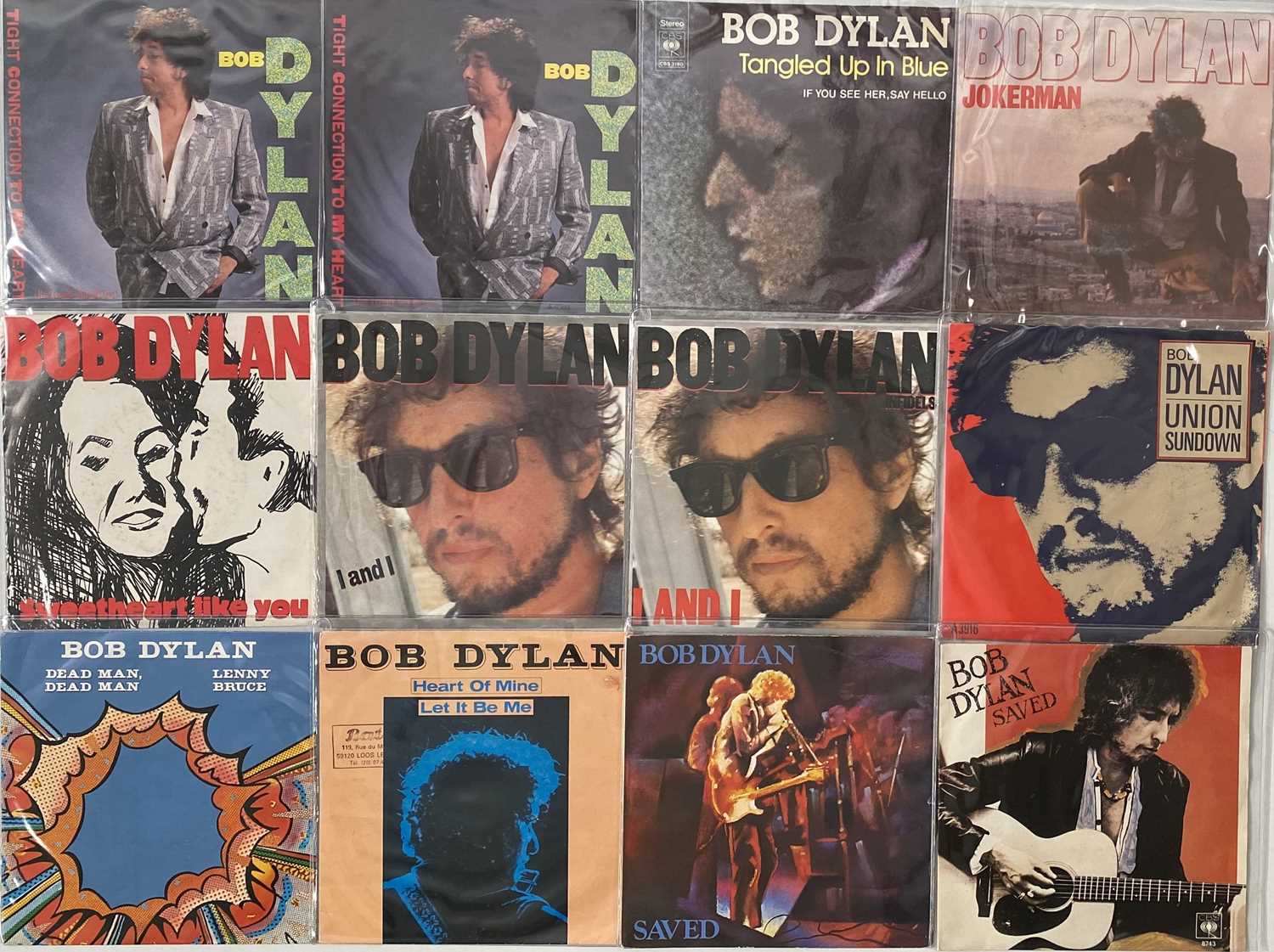 Lot 710 - BOB DYLAN - 7" ARCHIVE