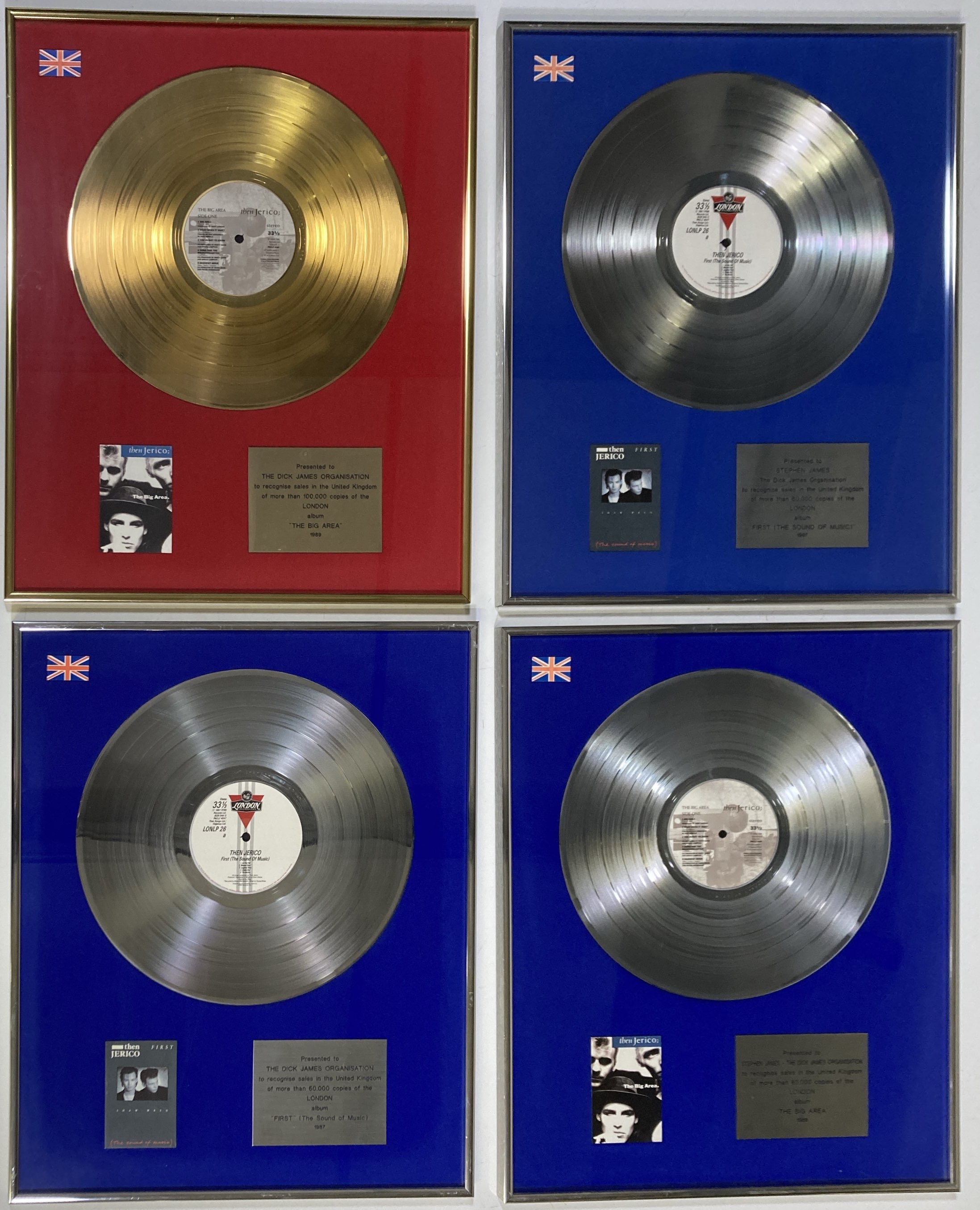 Lot 356 - JASPER CARROTT - BPI / DISC AWARDS.