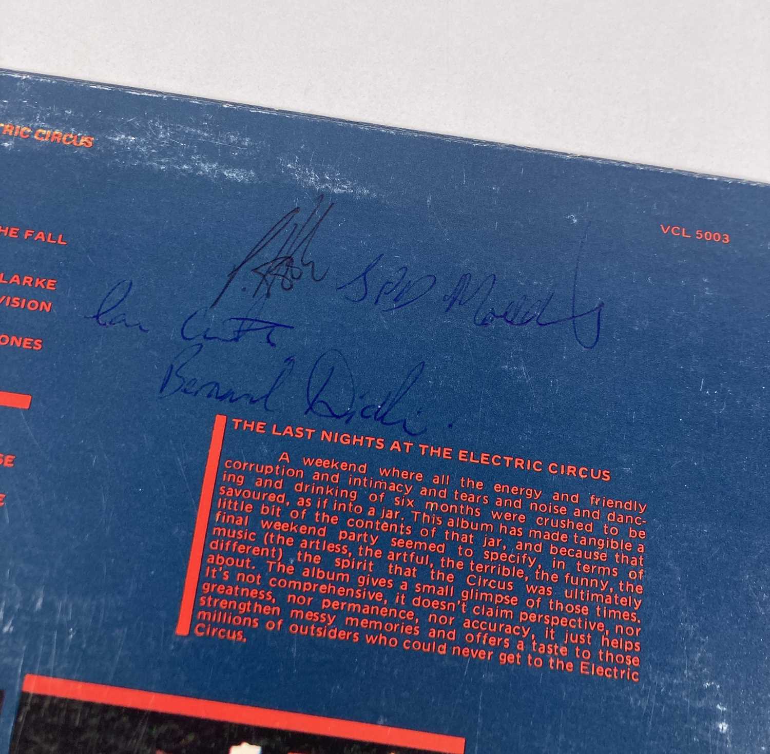 Lot 427 - JOY DIVISION - FULLY SIGNED 'SHORT CIRCUIT'