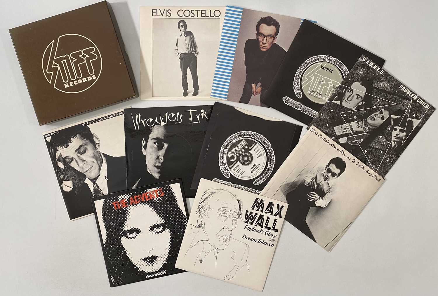 Lot 1 - NEW WAVE/PUNK/SYNTH POP - 7" COLLECTION (WITH