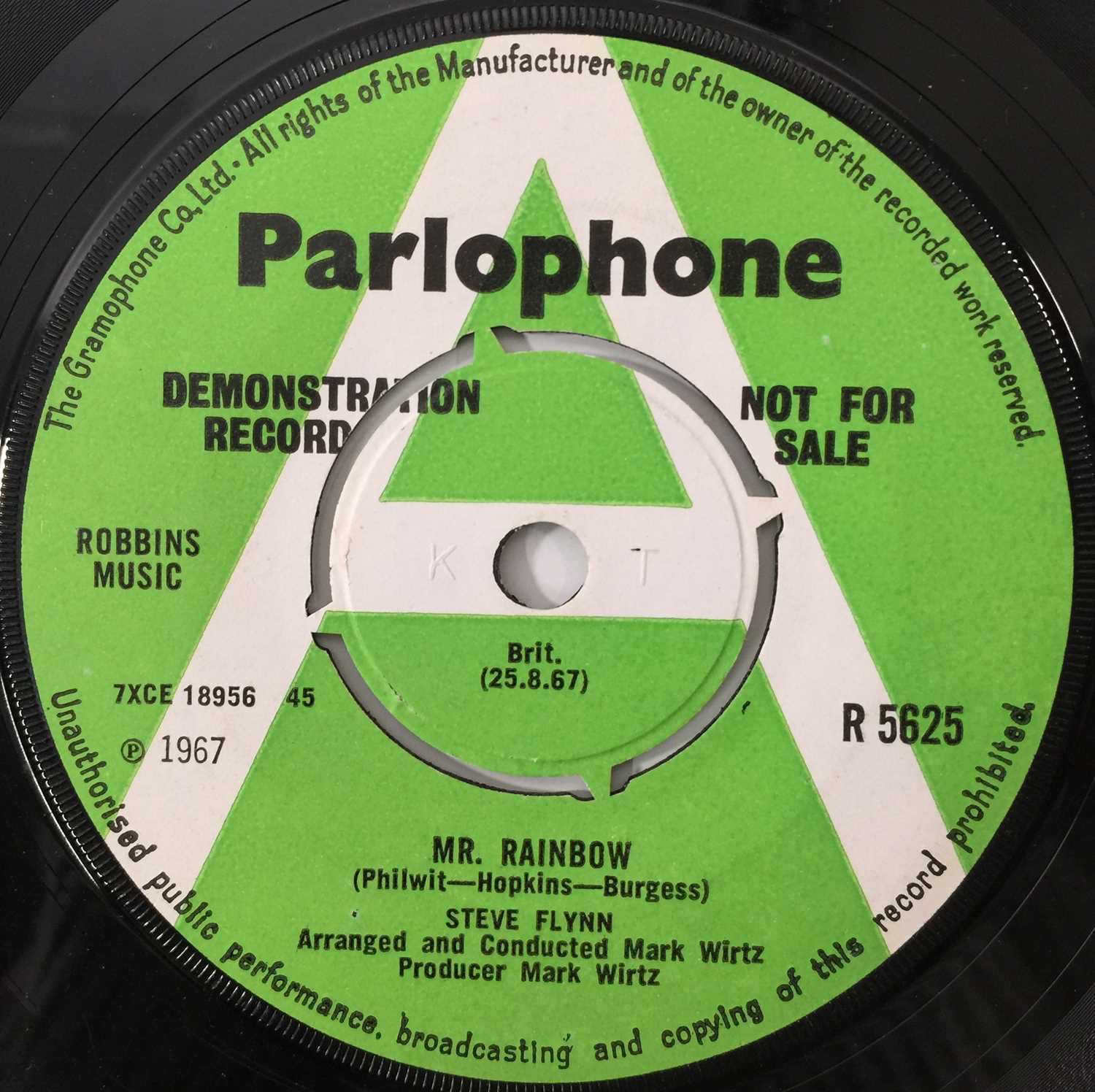 Lot 724 - STEVE FLYNN - MR. RAINBOW (7" PROMO - R5625)