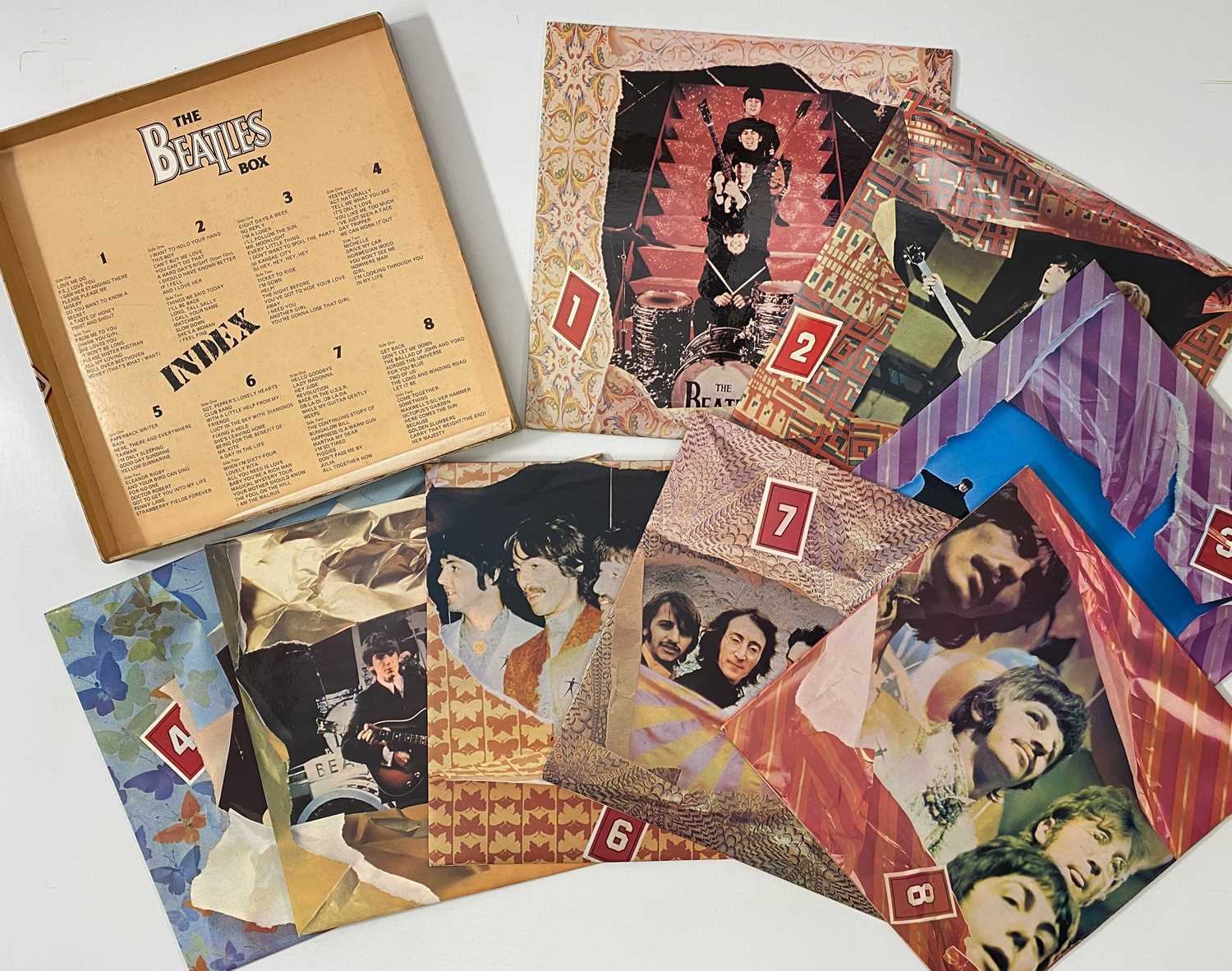 Lot 795 - JIMI HENDRIX & THE BEATLES - LP BOX SETS