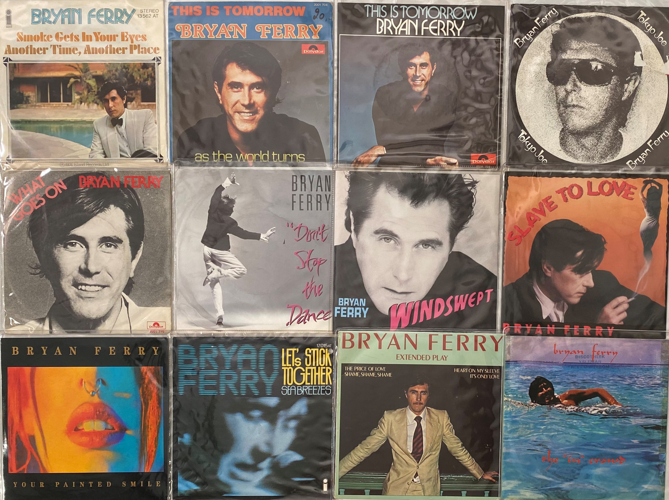 Lot 763 - ROXY MUSIC & RELATED - 7" COLLECTION