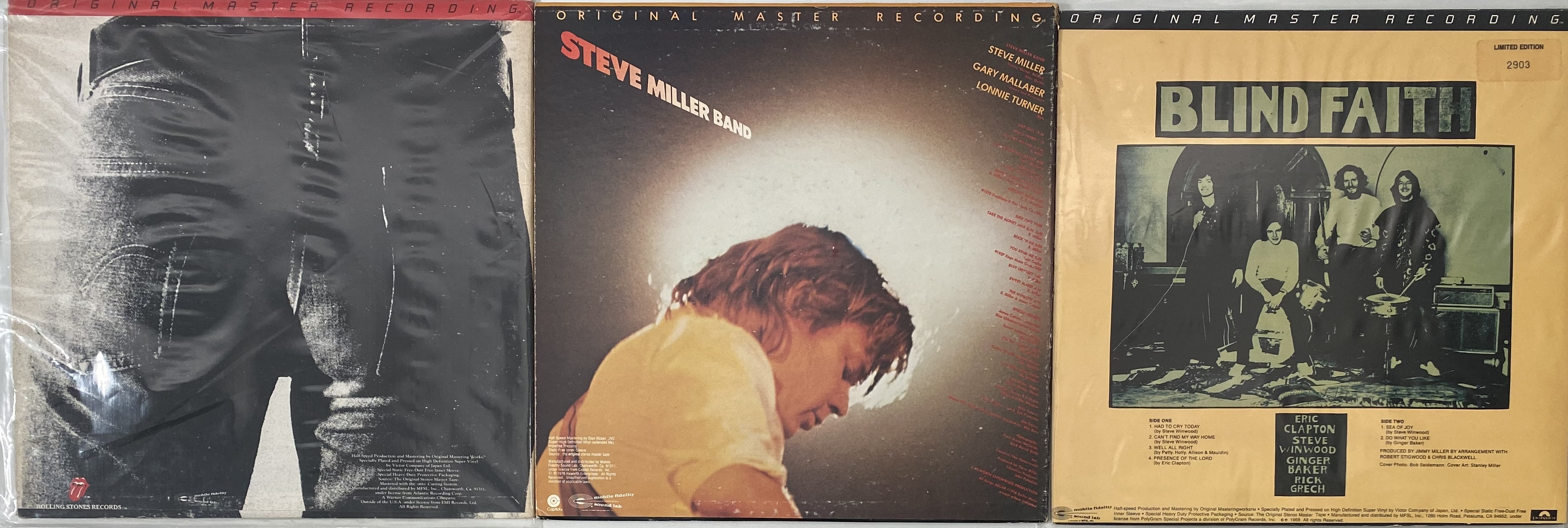 Lot 778 - CLASSIC ROCK - MFSL - LP PACK