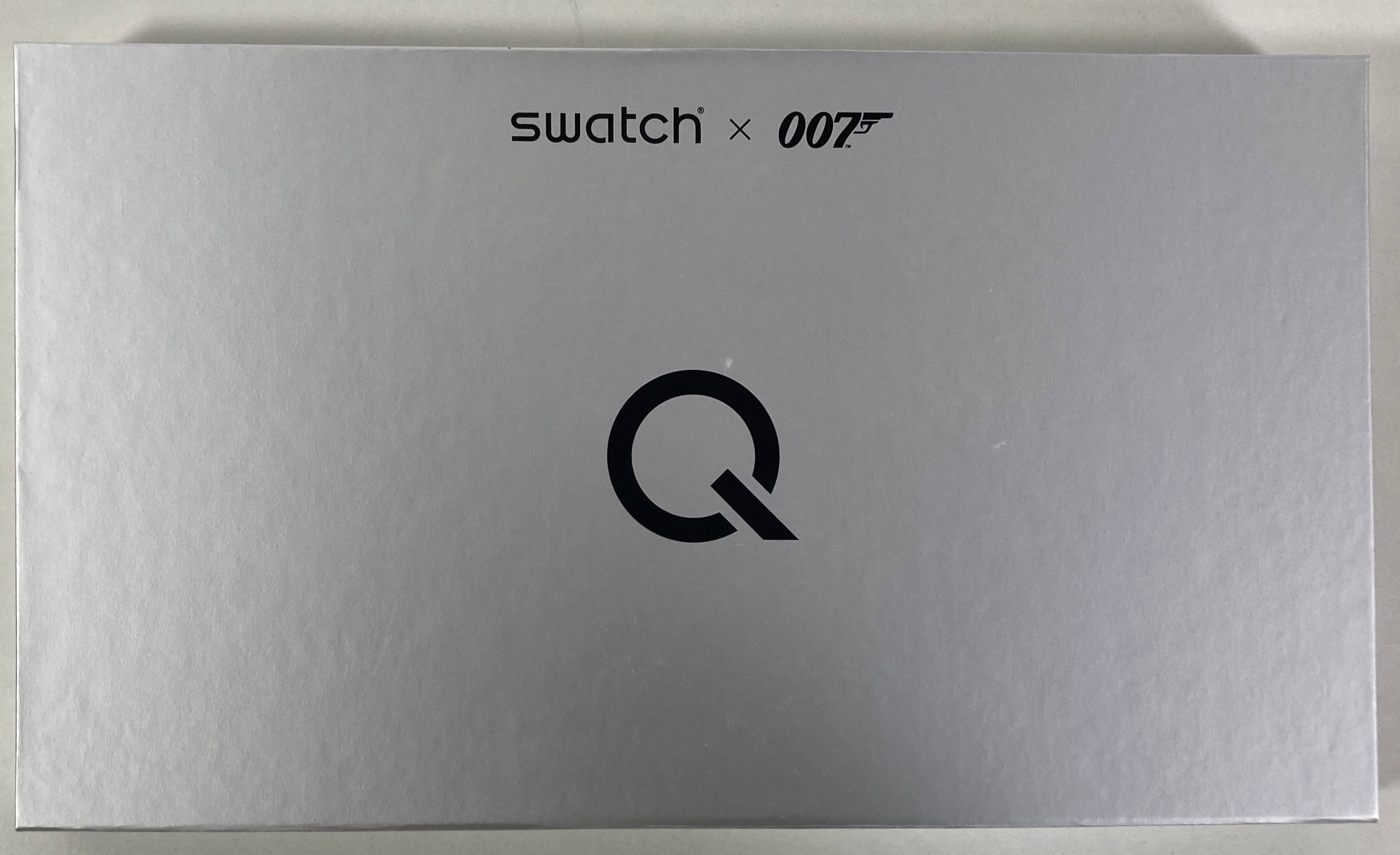 Lot 195 - JAMES BOND - NO TIME TO DIE Q SWATCH WATCH.