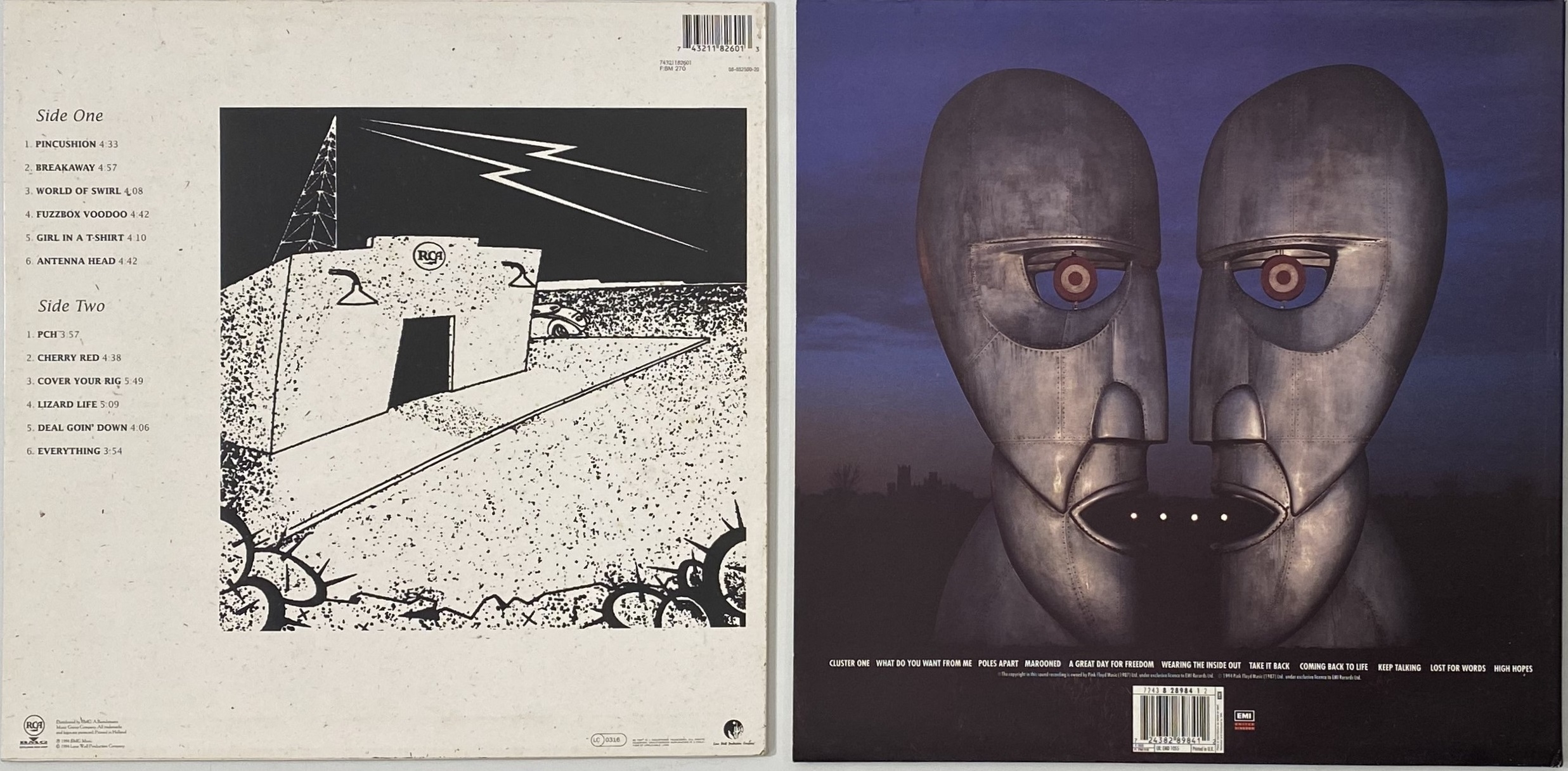 Lot 249 - PINK FLOYD/ZZ TOP - 90s RARITIES - LP PACK