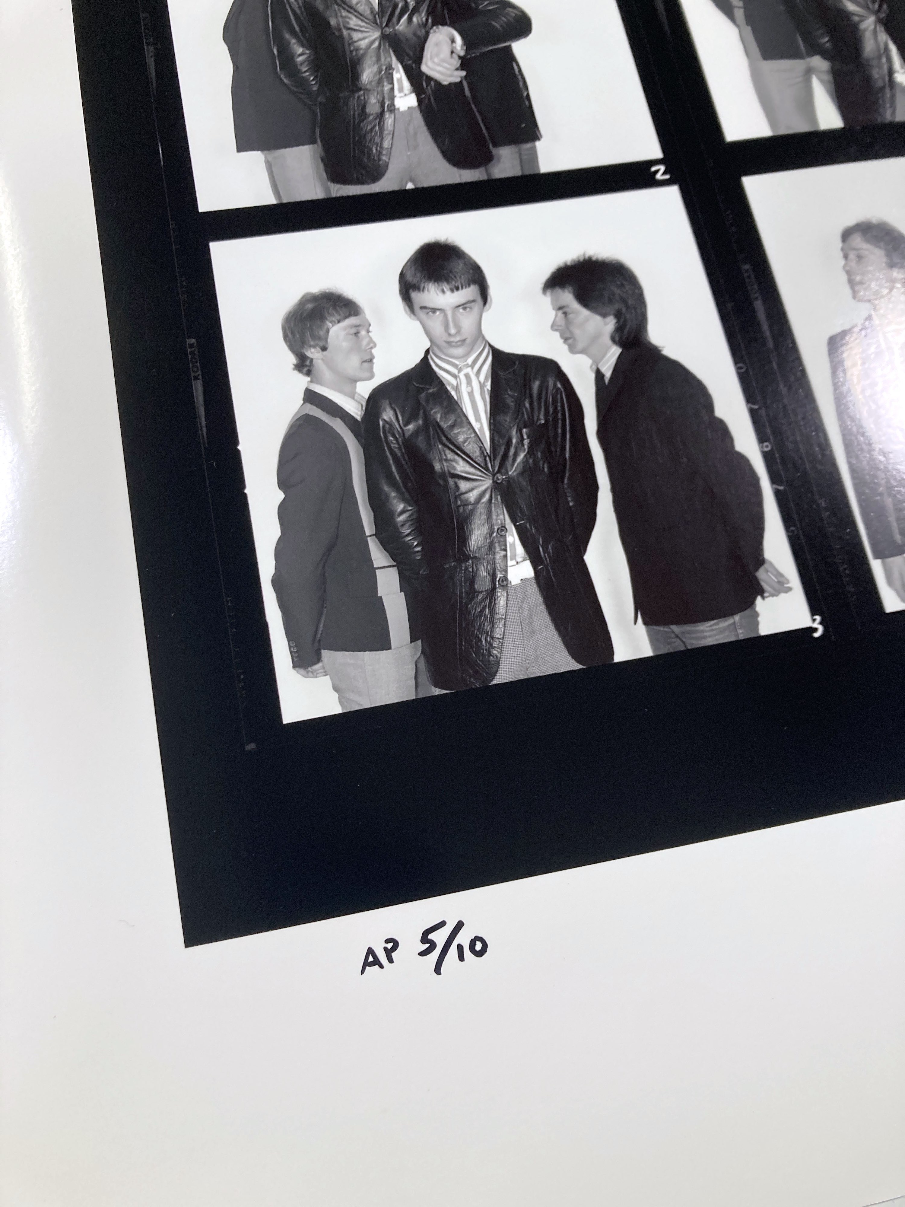 Lot 421 - THE JAM - LIMITED EDITION SIGNED PHOTOGRAPH
