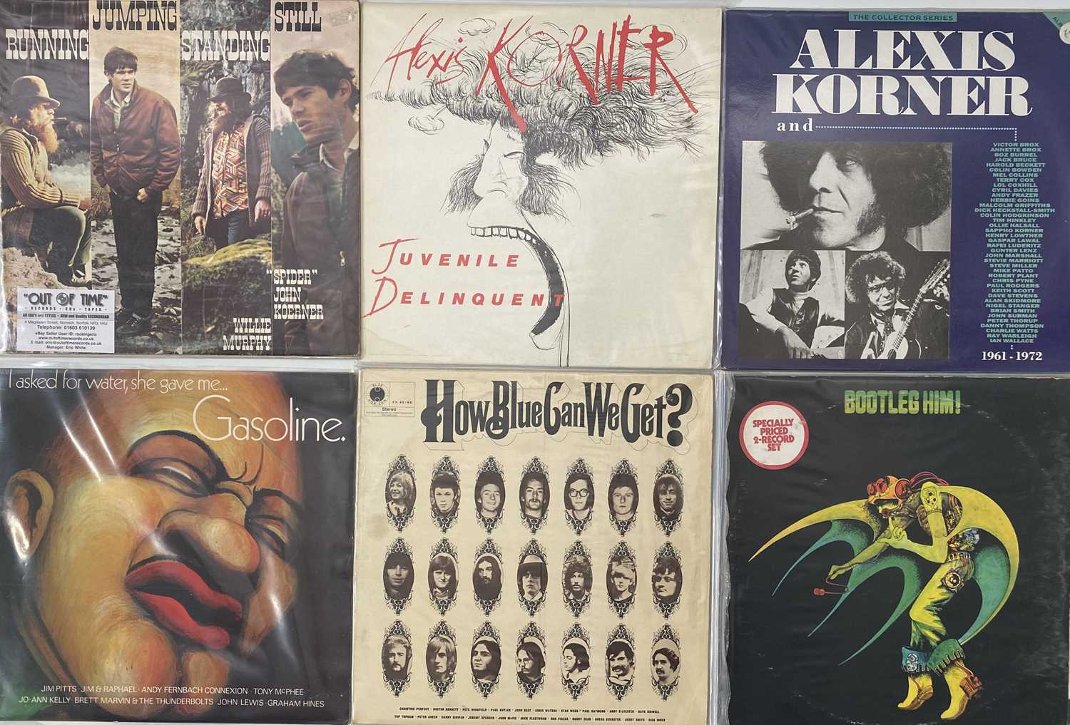 Lot 813 - BLUES ROCK - LP COLLECTION