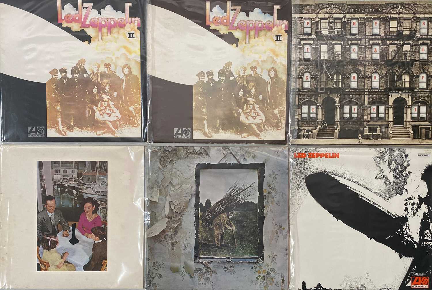Lot 839 - LED ZEPPELIN - LP PACK
