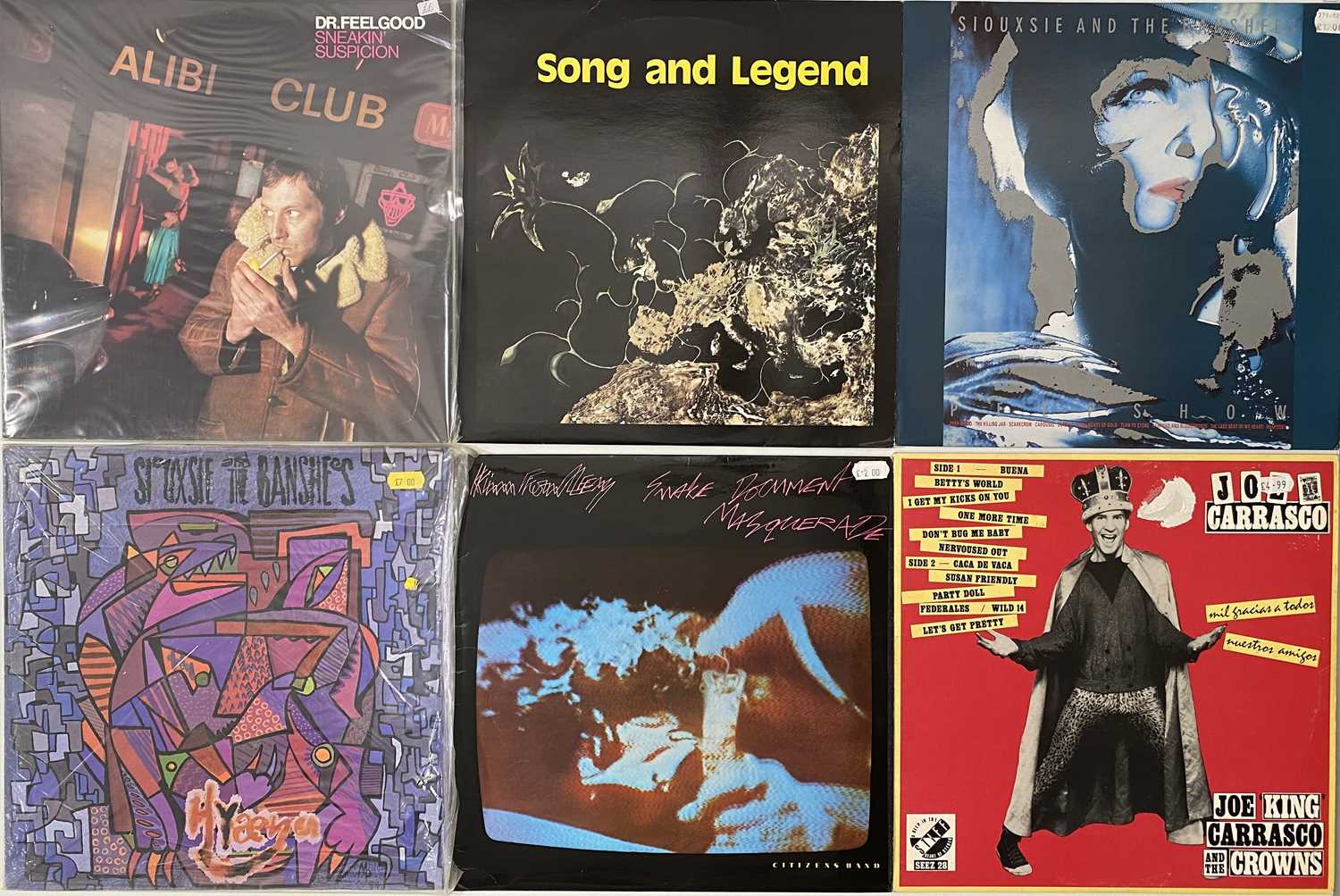 Lot 857 - PUNK/ WAVE/ INDIE/ POP/ GOTH/ ALT - LP