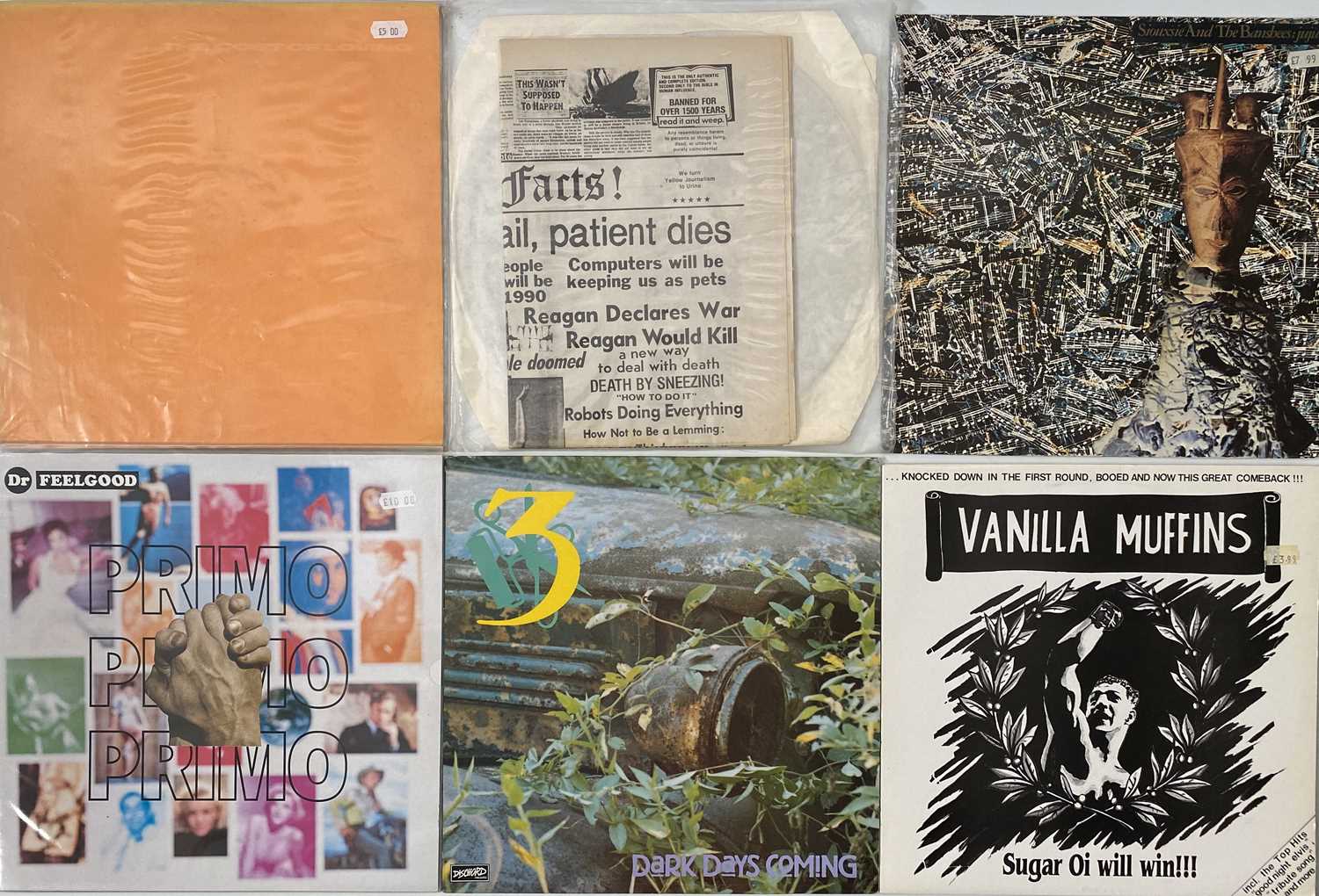 Lot 858 - PUNK/ WAVE/ INDIE/ POP/ GOTH/ ALT - LP