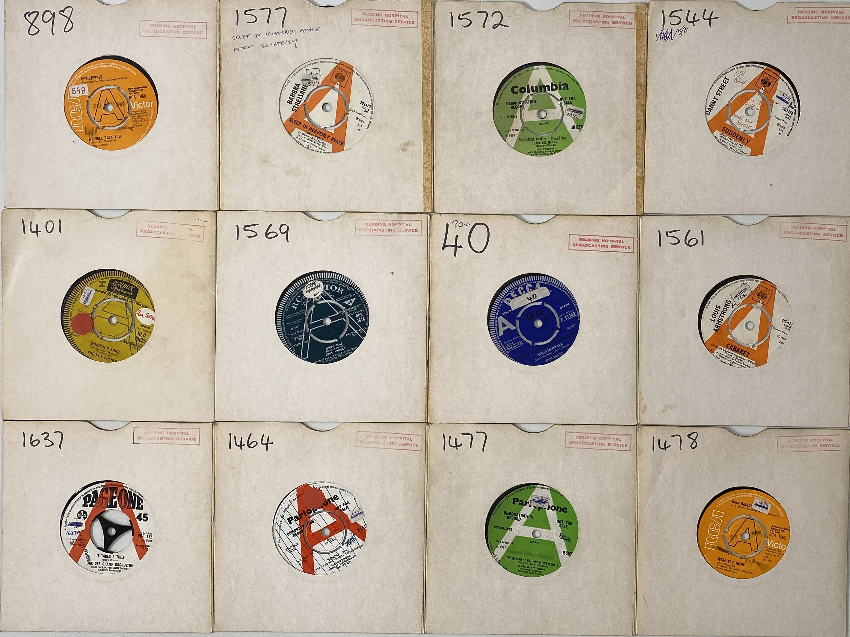Lot 905 - 60's DEMOS - 7" COLLECTION