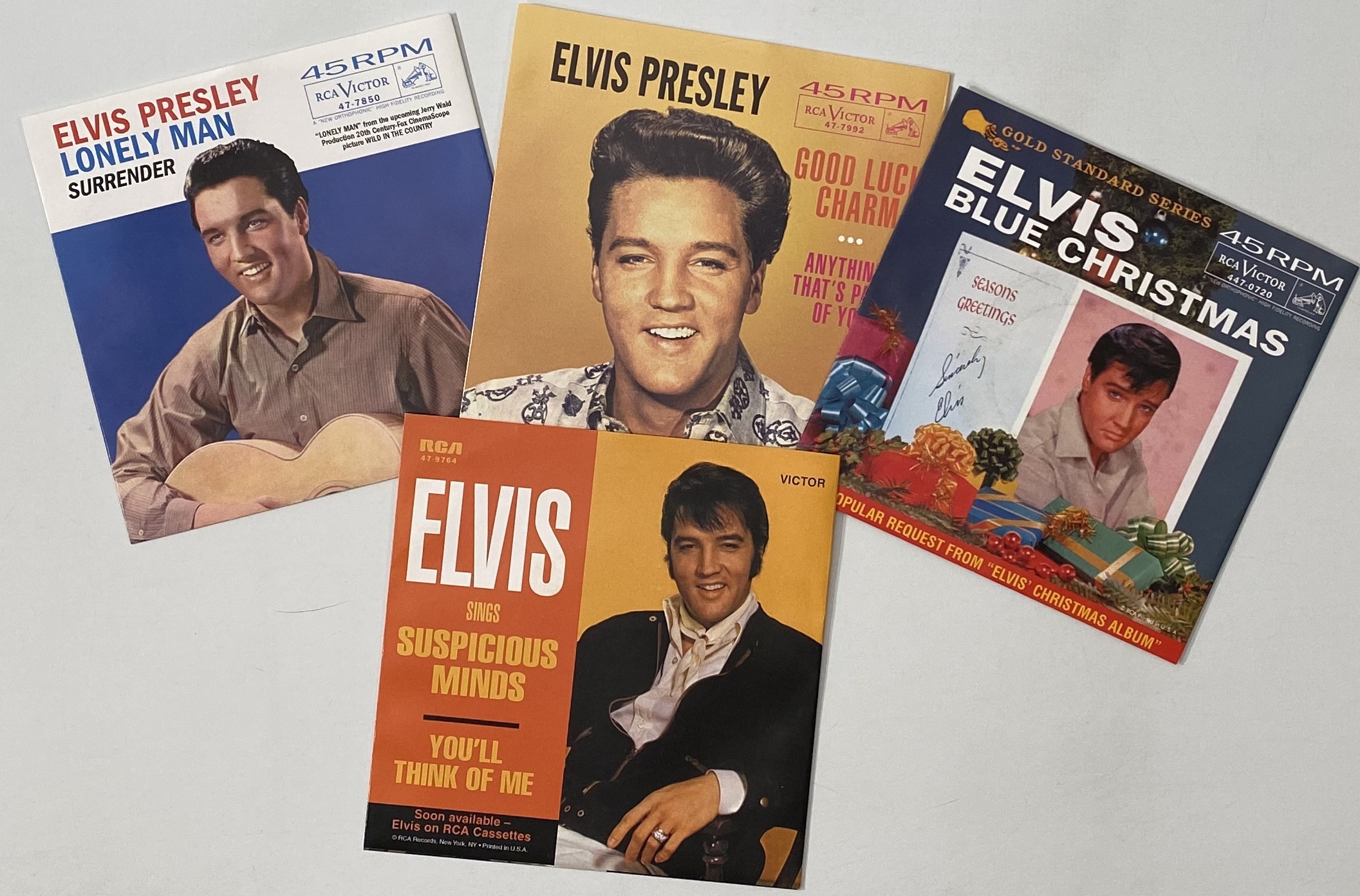 Lot 929 - ELVIS PRESLEY - #1 HIT SINGLES COLLECTION