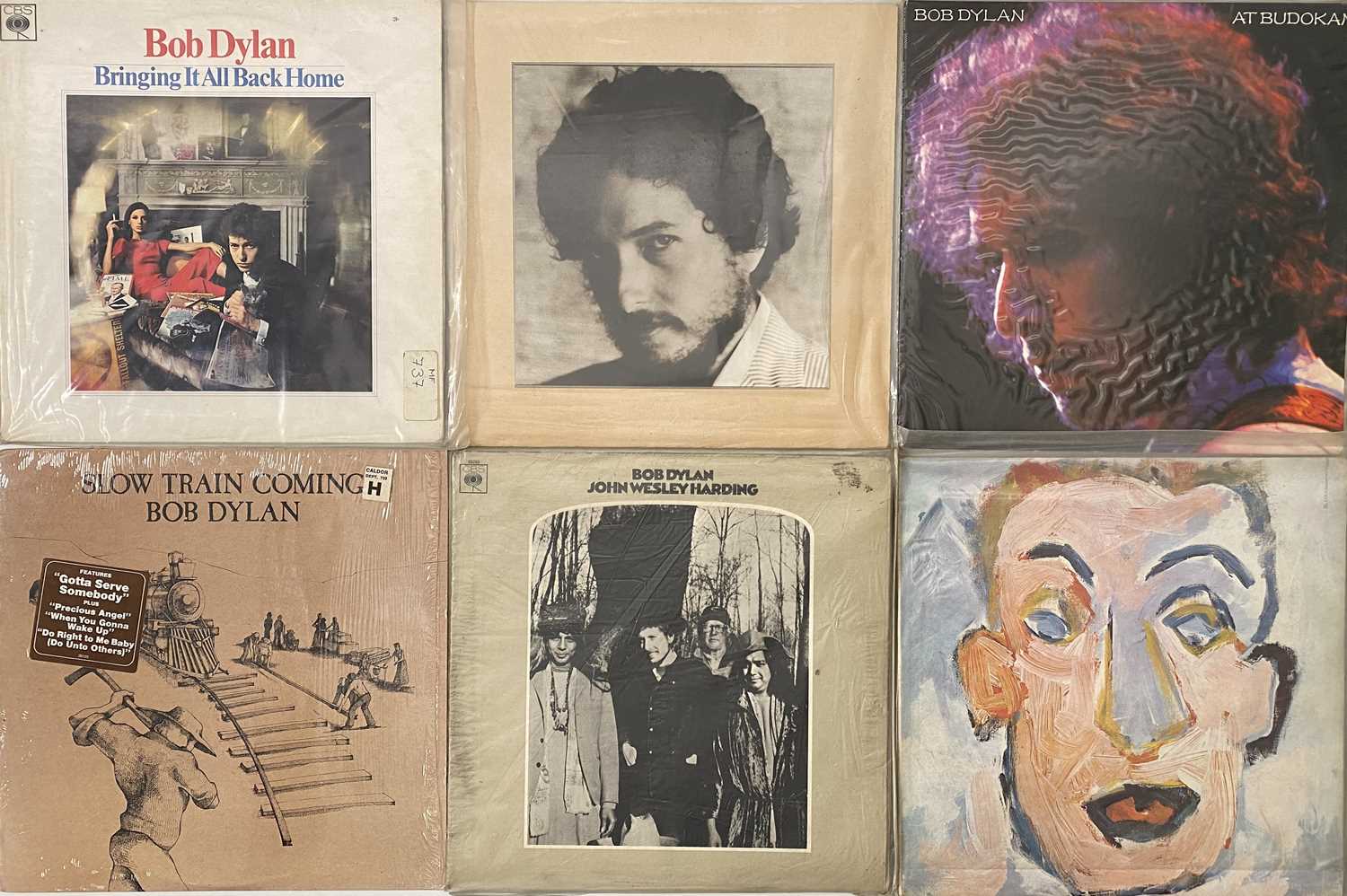 Lot 901 - BOB DYLAN - LP COLLECTION INCLUDING RARITIES