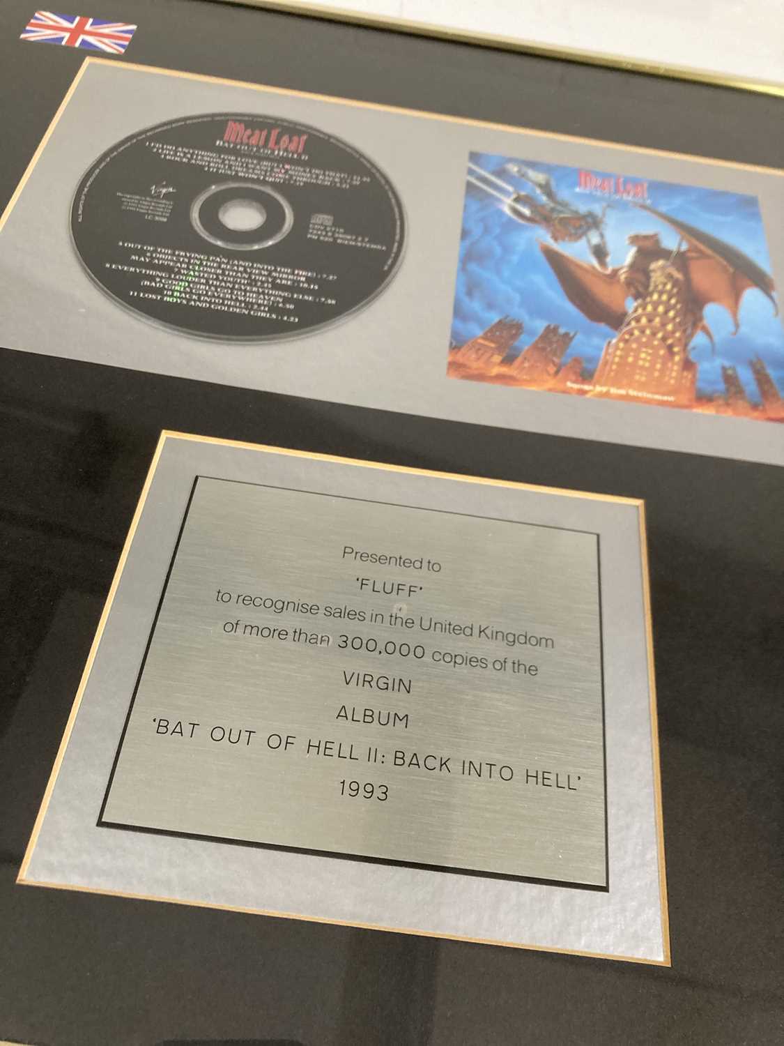 Lot 325 - MEAT LOAF - AN ORIGINAL CD PRESENTATION