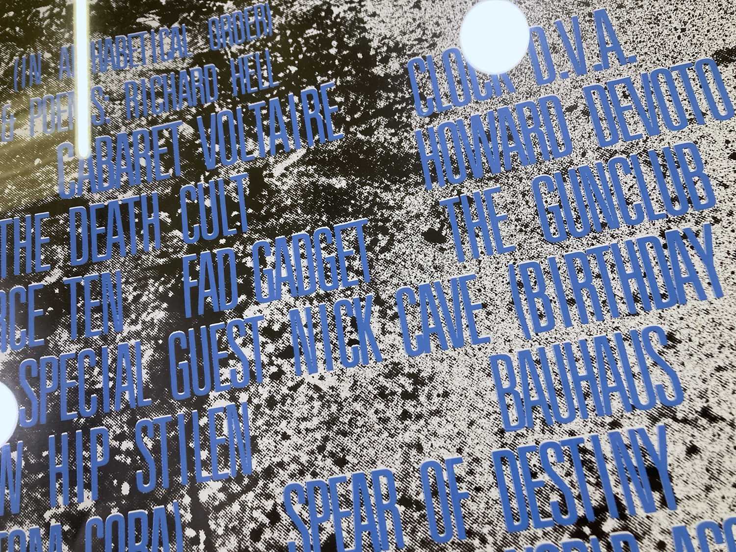 Lot 212 - DEATH CULT / BAUHAUS / NICK CAVE AND MORE