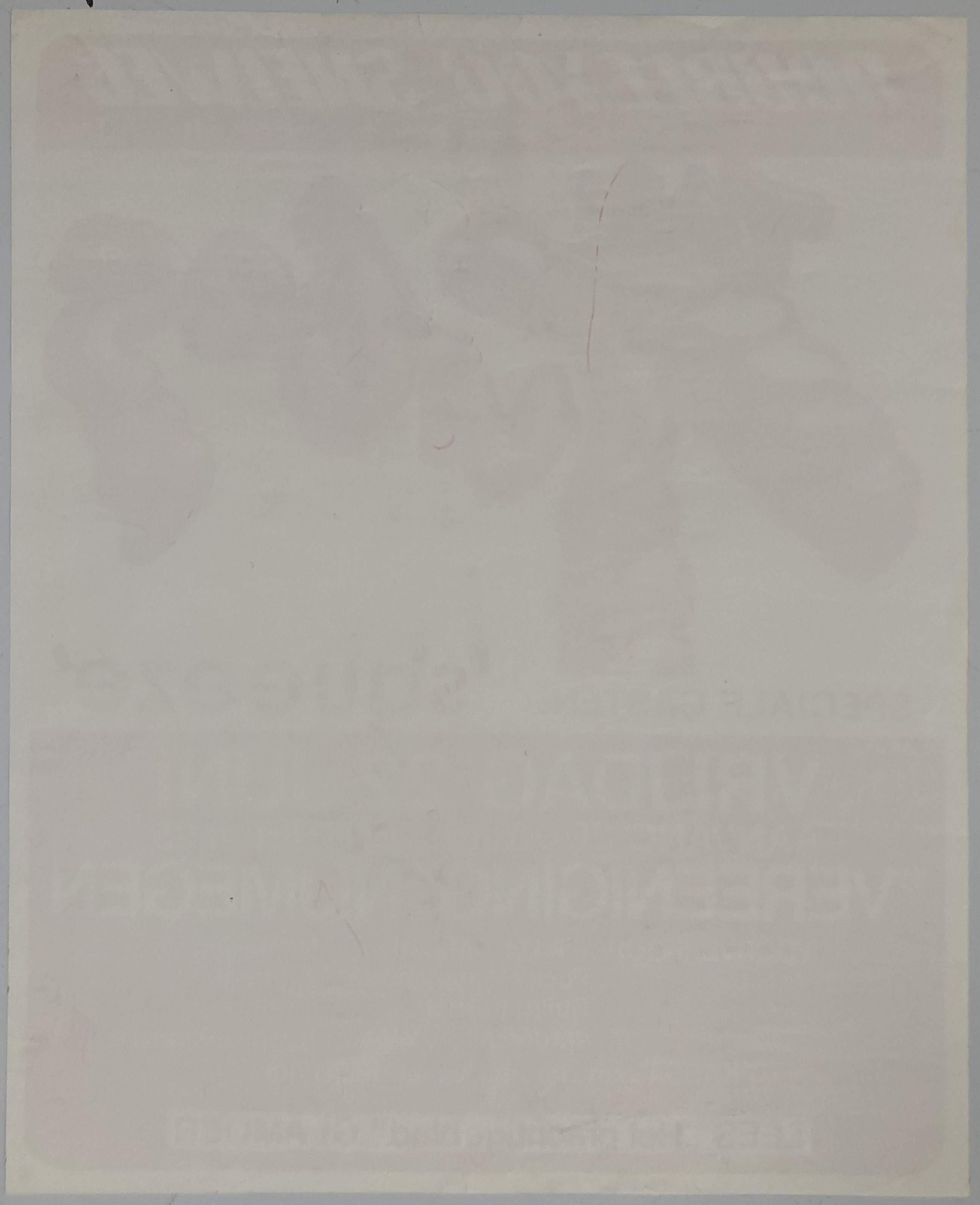 Lot 231 - THE TUBES / SQUEEZE - 1979 CONCERT POSTER.