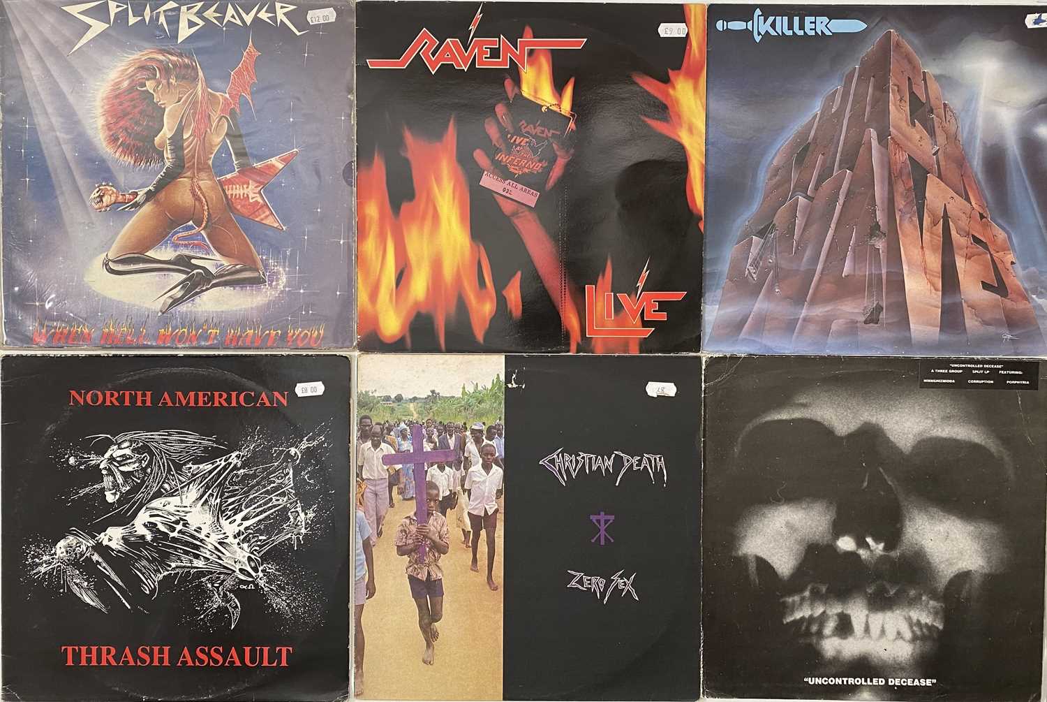 Lot 920 - METAL - LP / 12" COLLECTION