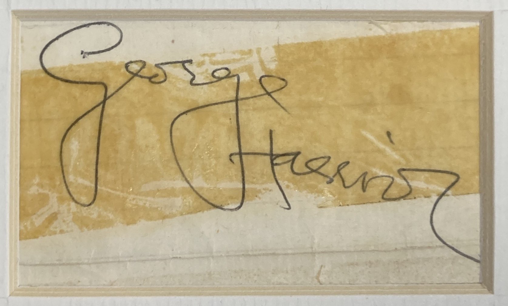 Lot 147 - THE BEATLES - FULL SET OF AUTOGRAPHS IN