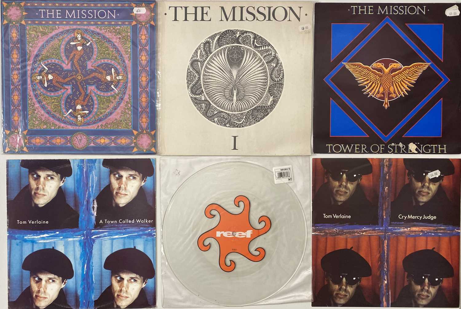 Lot 949 - PSYCH/ PUNK/ GOTH/ POP/ INDUSTRIAL - 12"