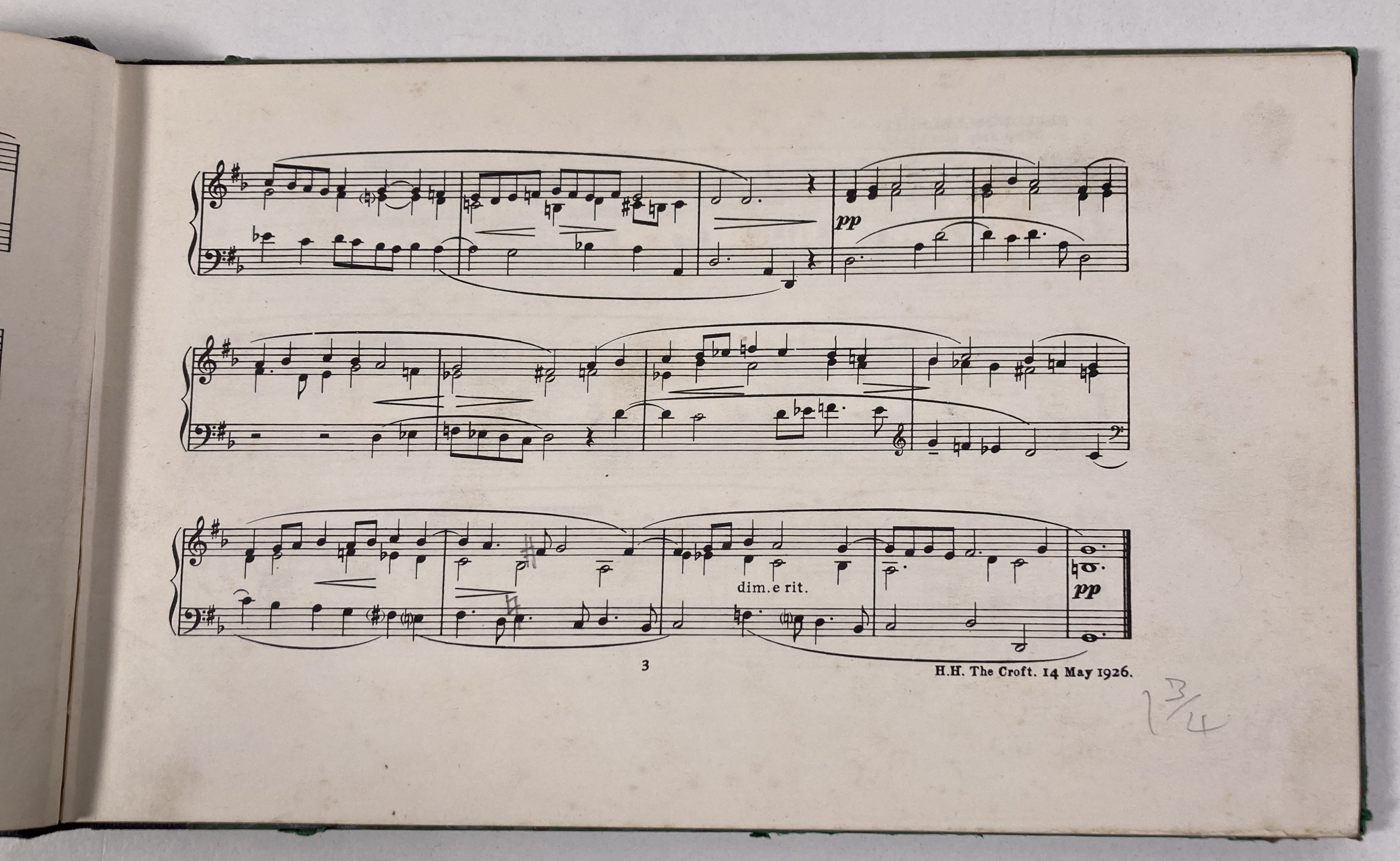 Lot 320 - CLASSICAL MUSIC INTEREST - HERBERT HOWELLS