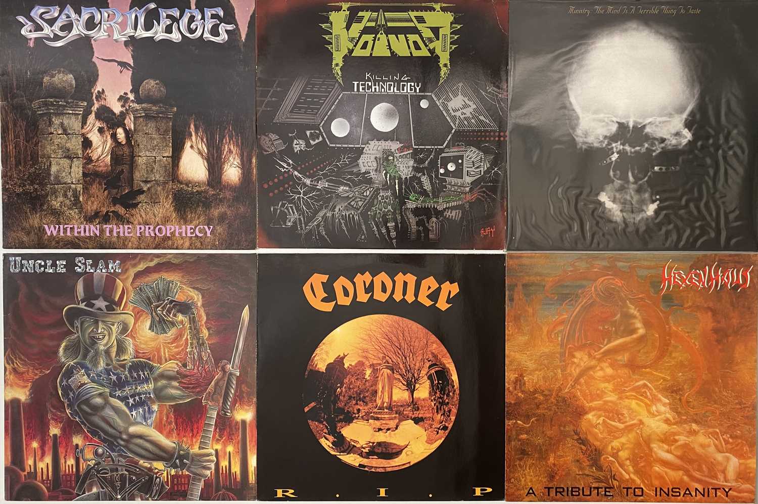 Lot 979 - METAL - LP COLLECTION