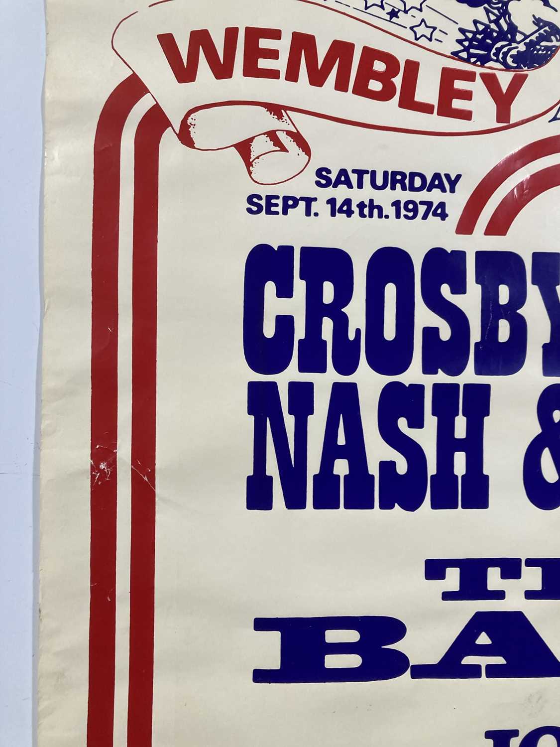 Lot 244 - JONI MITCHELL / CSN&Y / THE BAND - A 1974