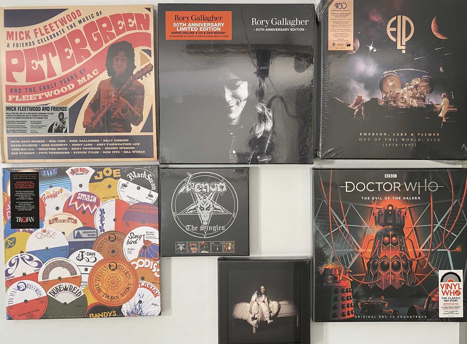 Lot 1014 - HEAVY/ PROG/ FOLK - ROCK/ ALT LP BOX SETS