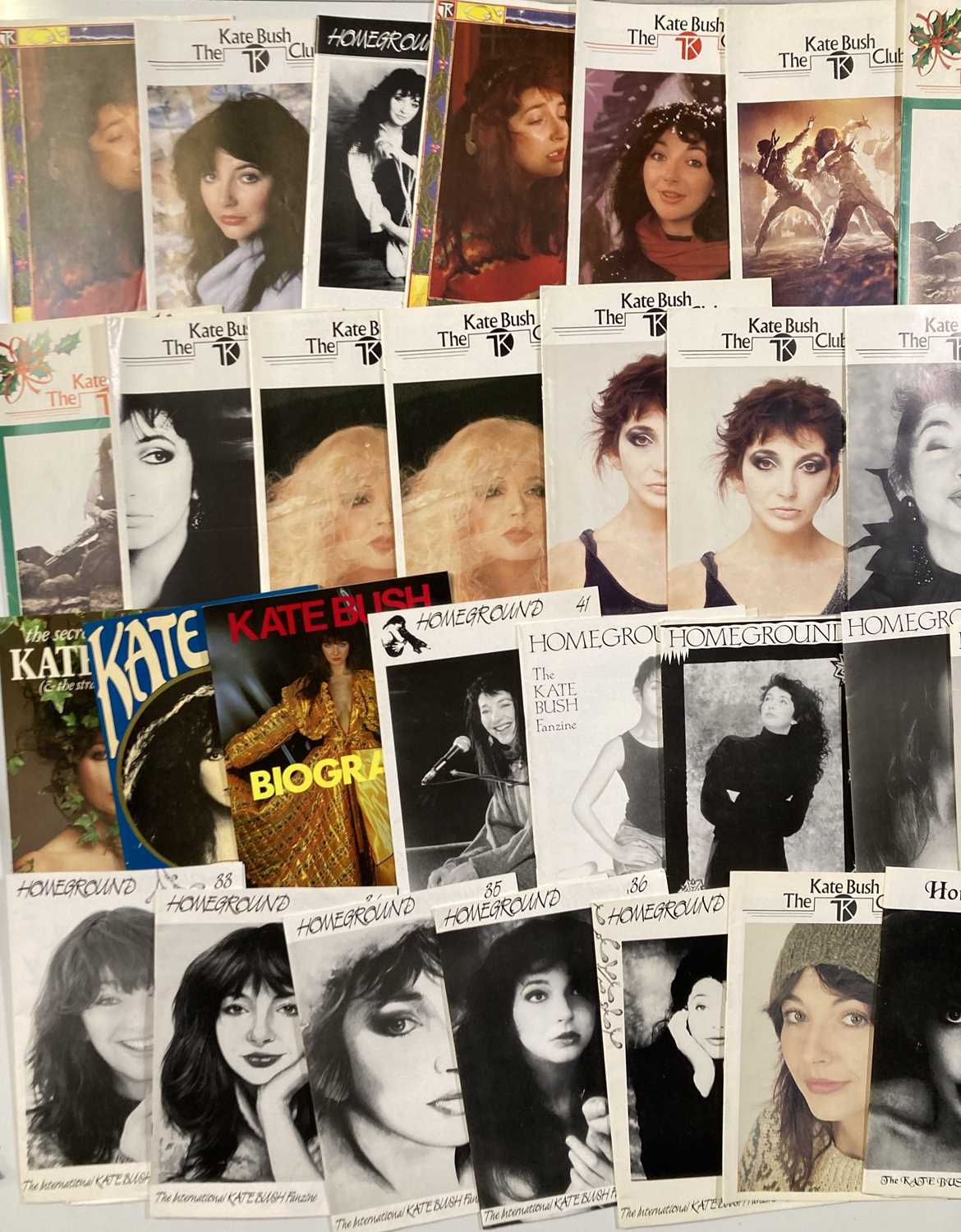 Lot 106 - KATE BUSH FAN CLUB MAGAZINE ARCHIVE.