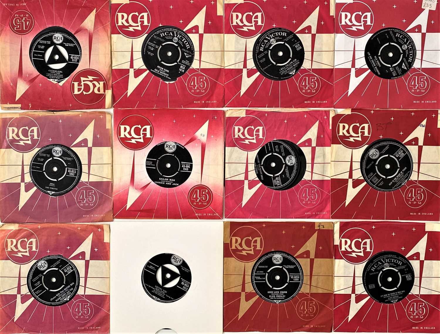 Lot 1052 - UK RCA 7" COLLECTION (1957 - 1968)