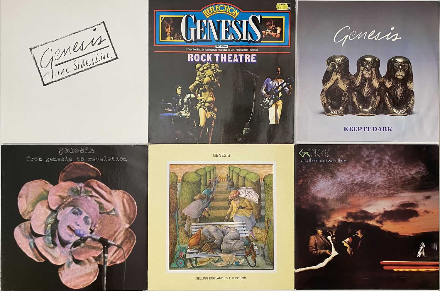 Lot 1157 - GENESIS - LP COLLECTION