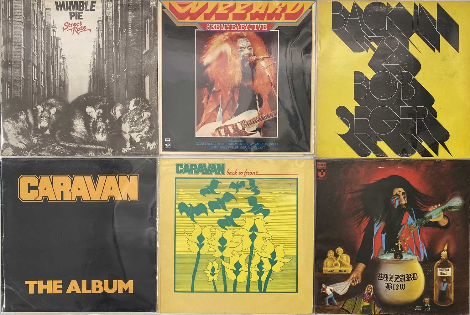 Lot 1125 - CLASSIC/ PROG/ HEAVY - ROCK LP COLLECTION