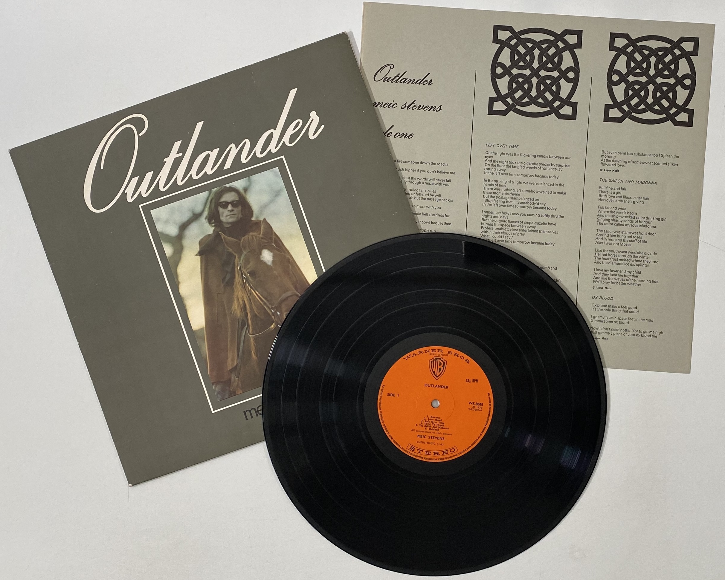 Lot 92 - MEIC STEVENS - OUTLANDER LP (ORIGINAL UK COPY